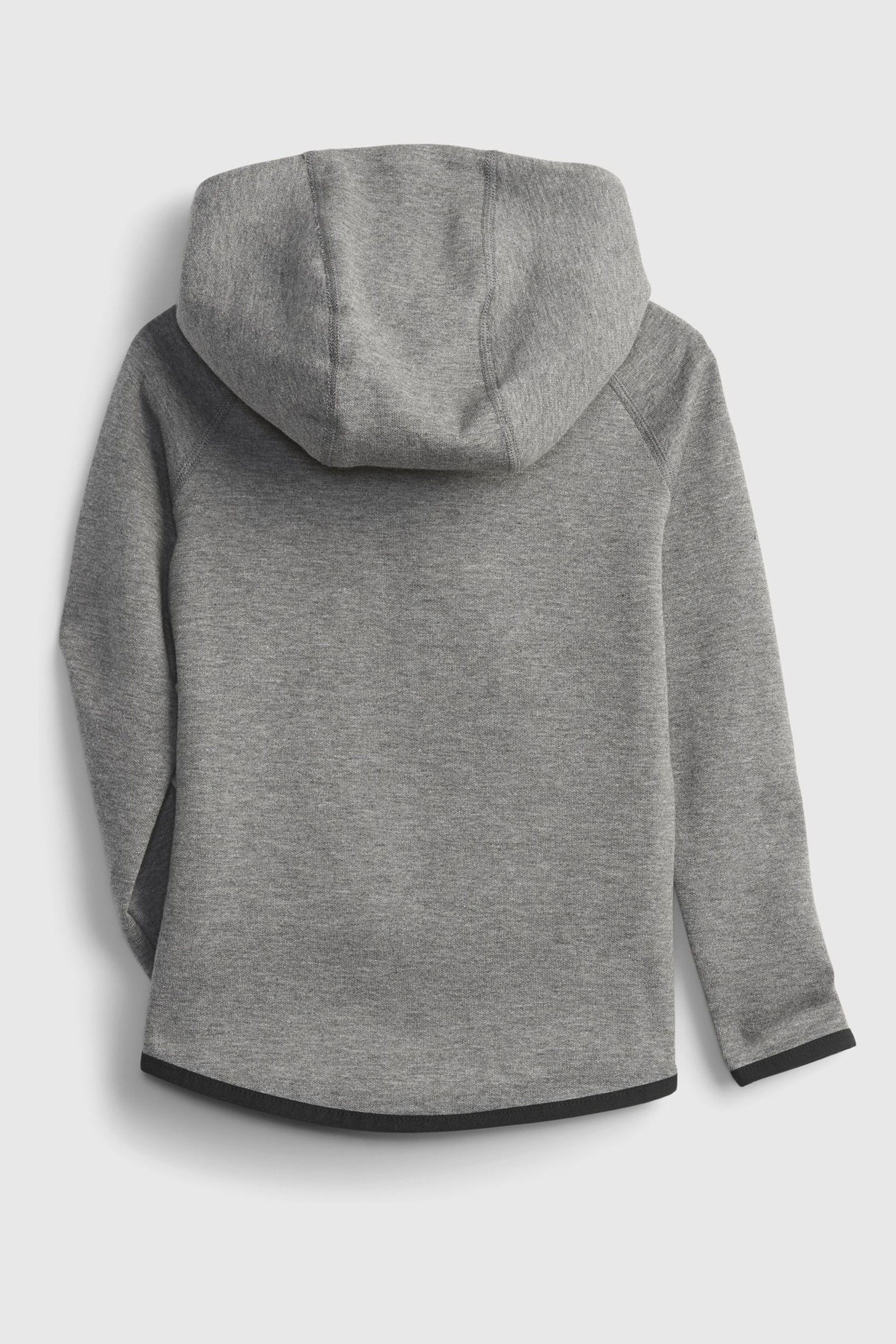 Buy Gap Grey Fit Tech Performance Zip Up Hoodie from Next Ireland