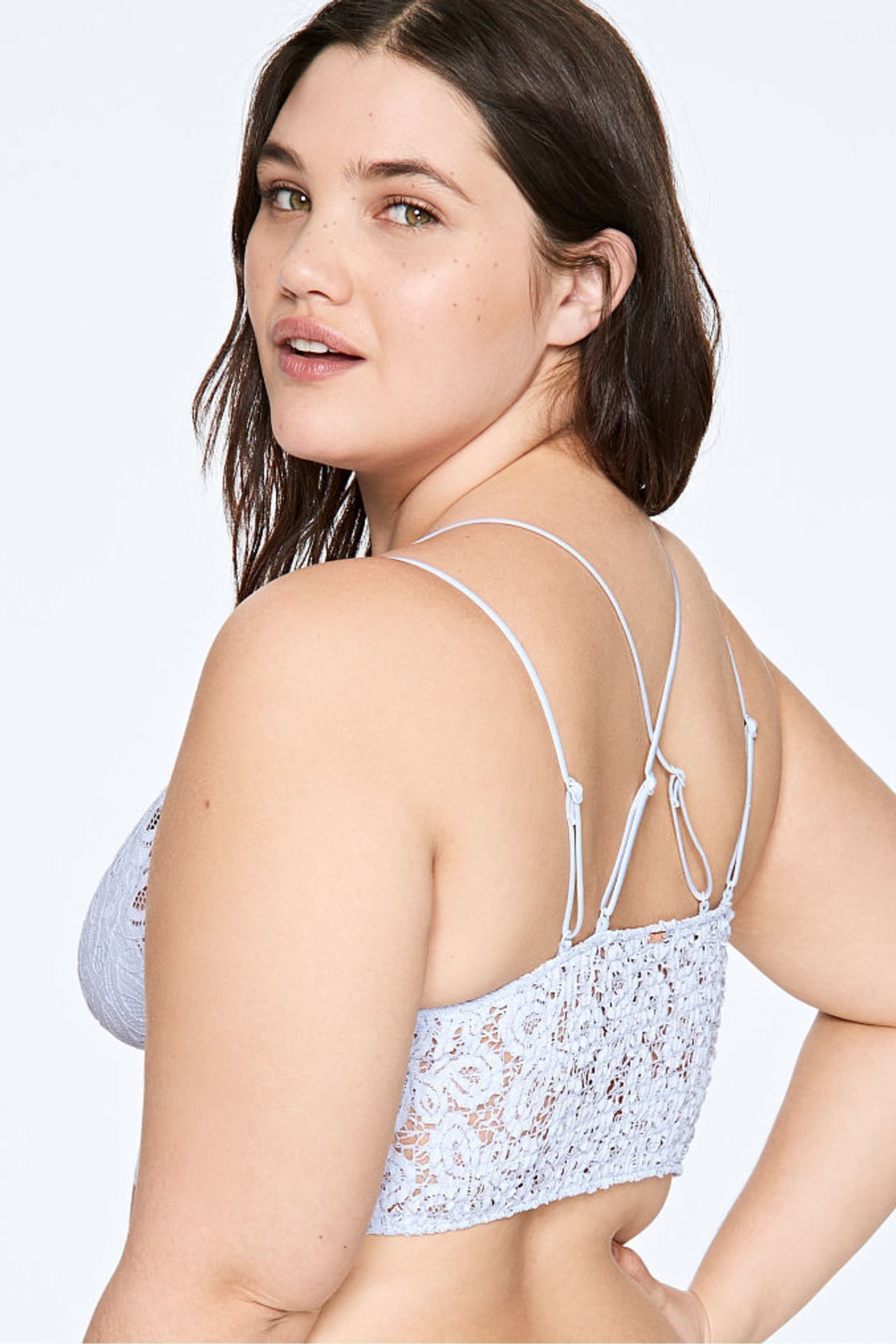 Buy Victorias Secret Pink Crochet Lace Bralette From The Victorias