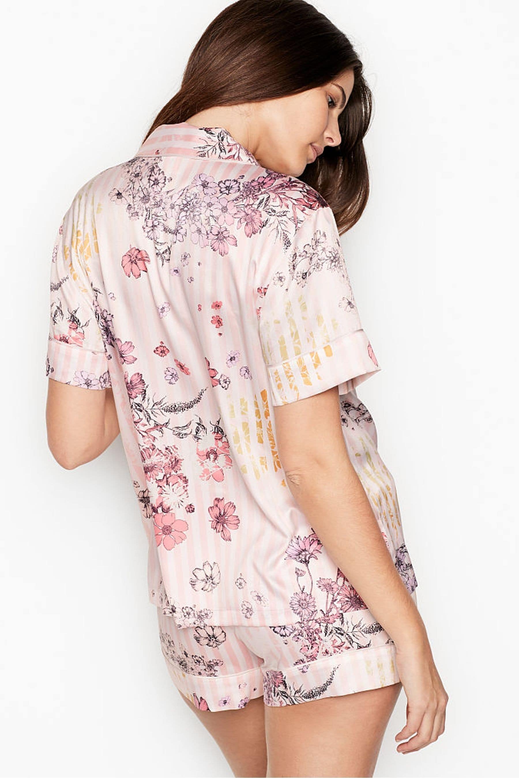 Buy Victoria's Secret Satin Short Pyjamas from the Victoria's Secret UK ...