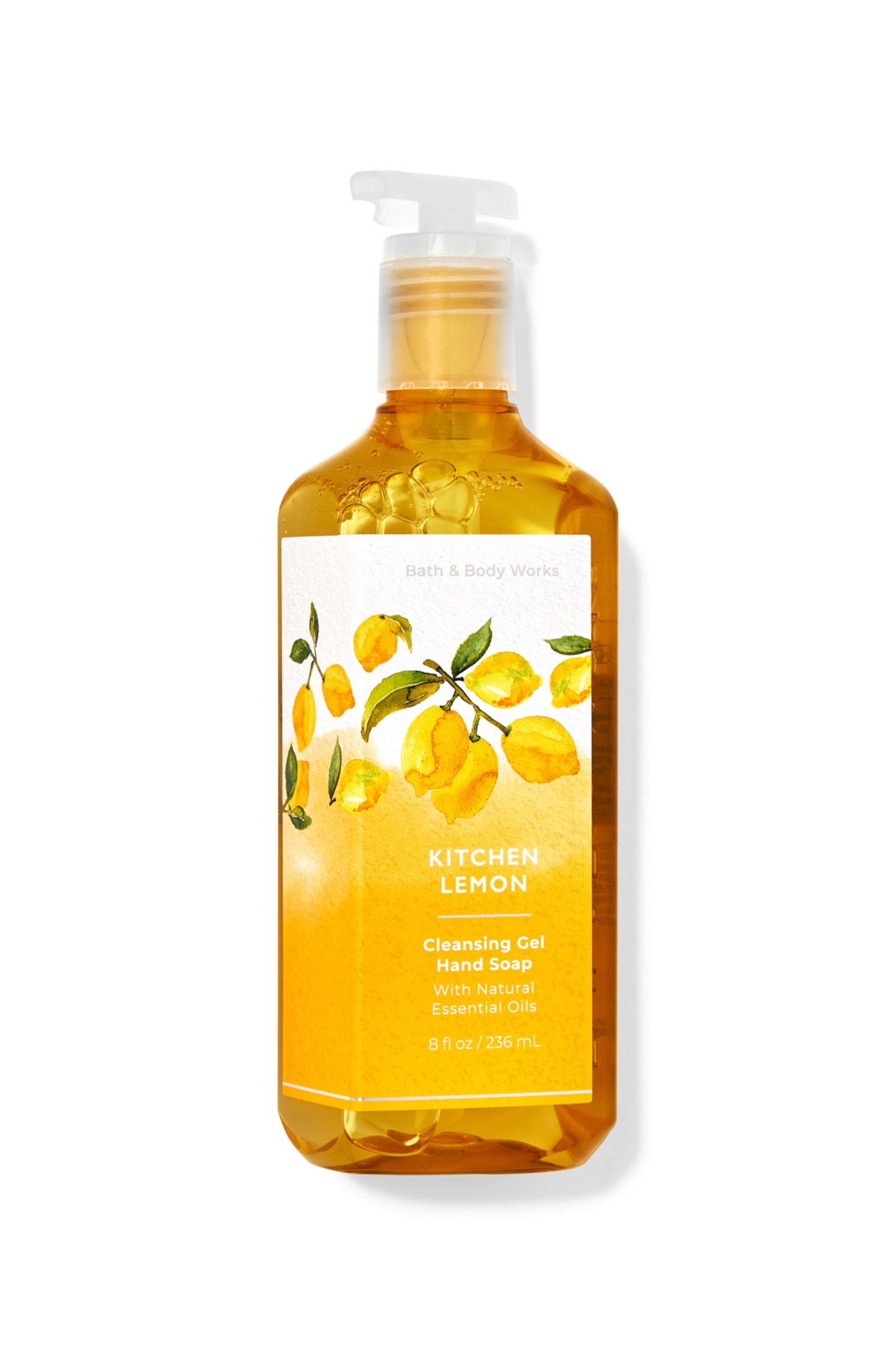 Buy Bath & Body Works Kitchen Lemon Cleansing Gel Hand Soap 8 fl oz ...