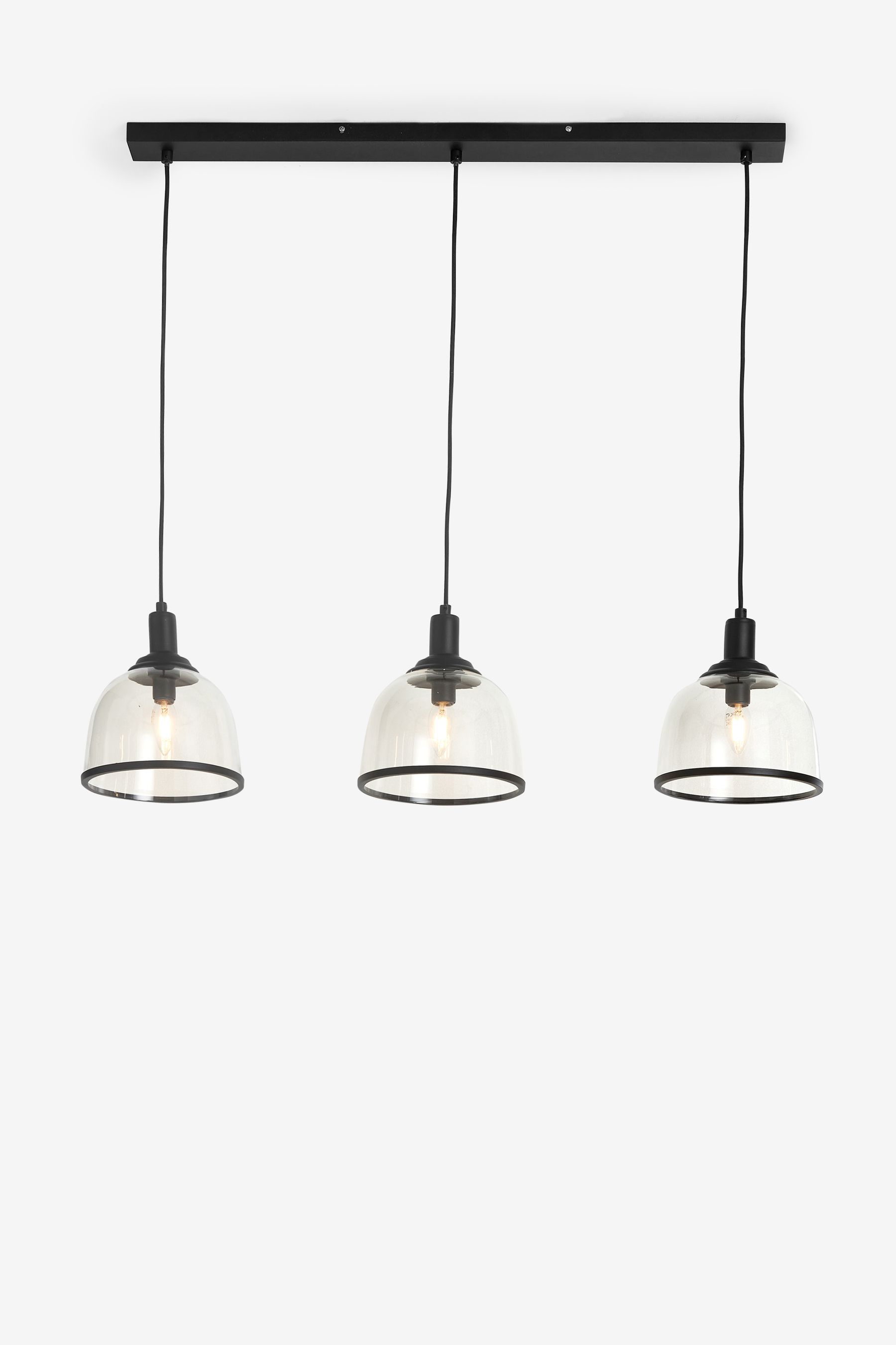 Buy Black Gloucester 3 Light Pendant Ceiling Light from the Next UK ...