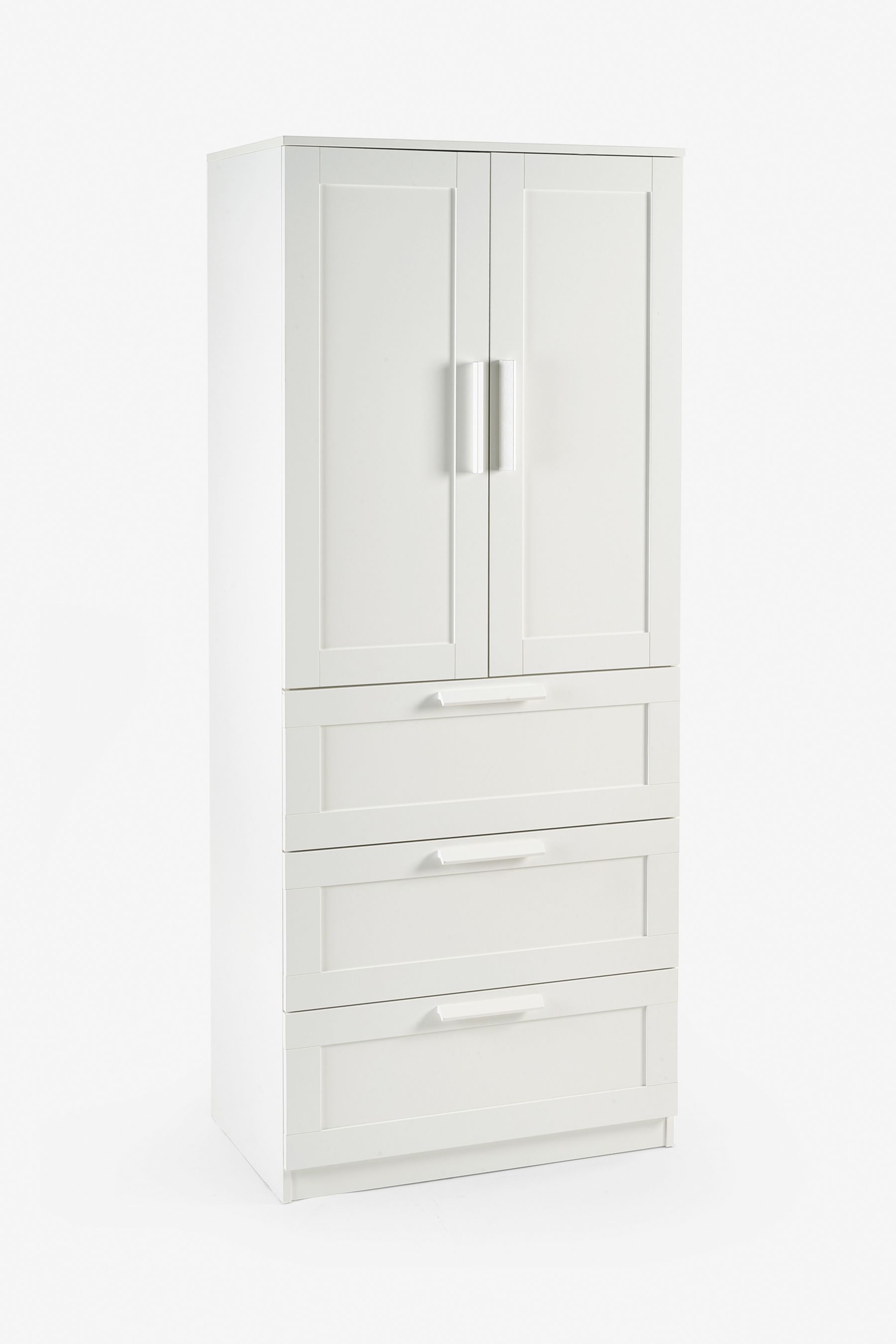 Buy White Flynn Kids Double Wardrobe from the Next UK online shop