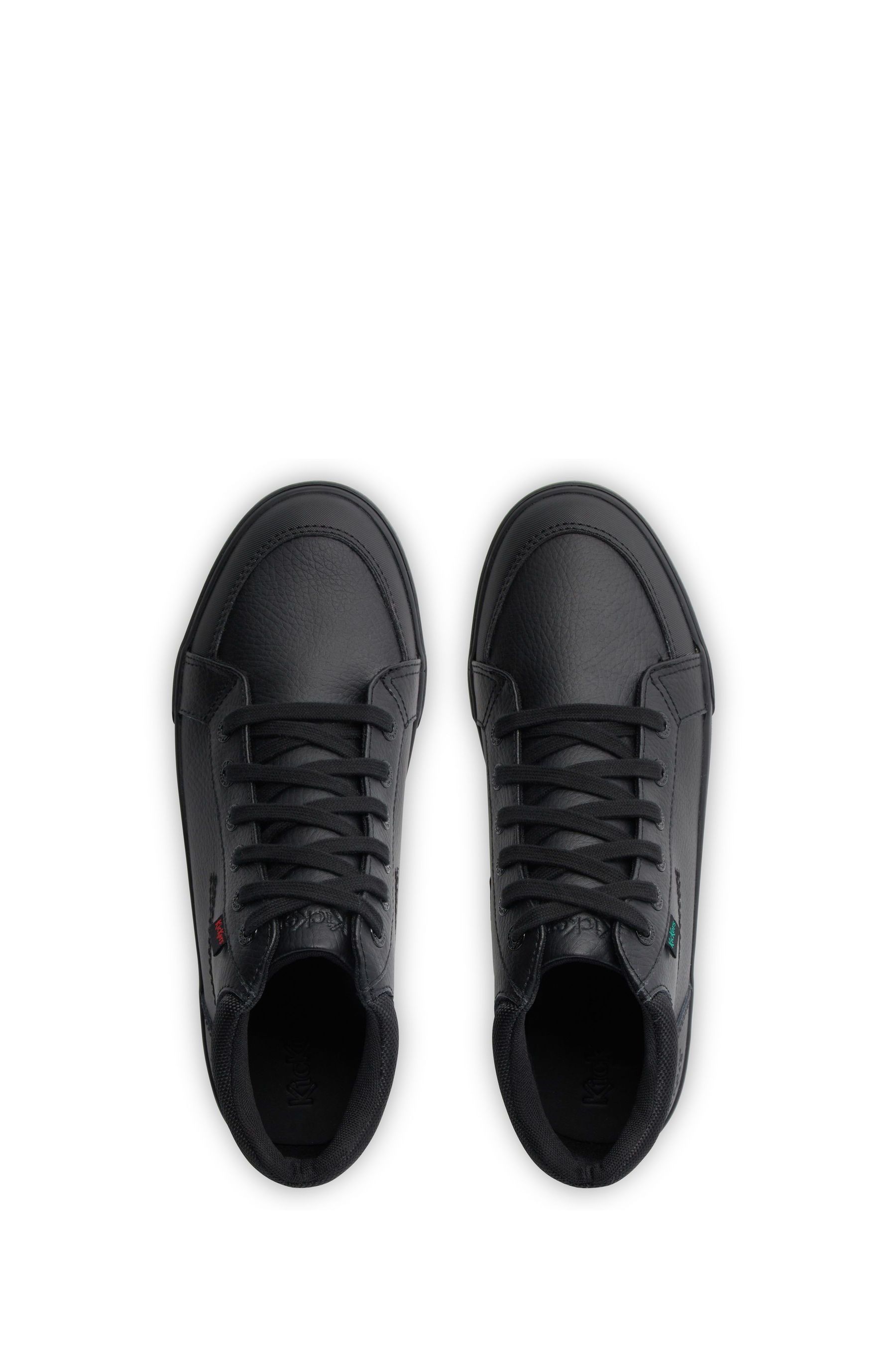 Buy Kickers Black Tovni Hi Padded Leather Trainers from the Next UK ...