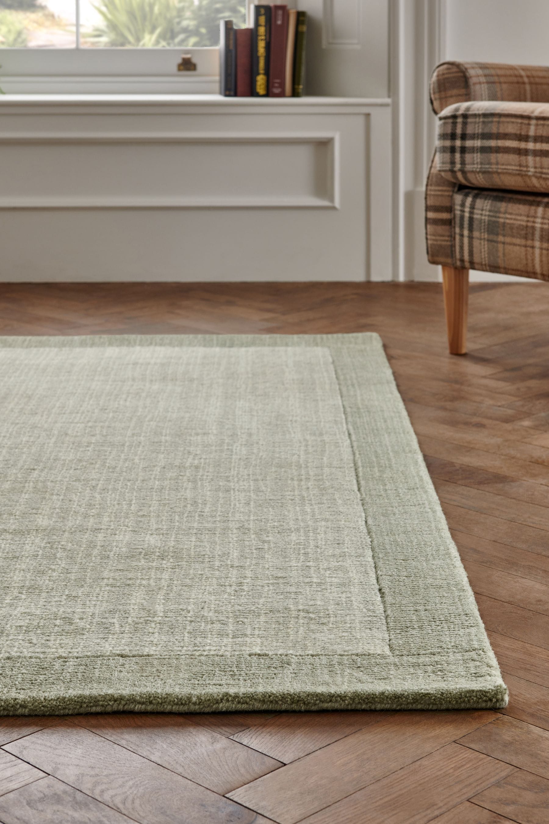 Buy Green Darcy Rug from the Next UK online shop