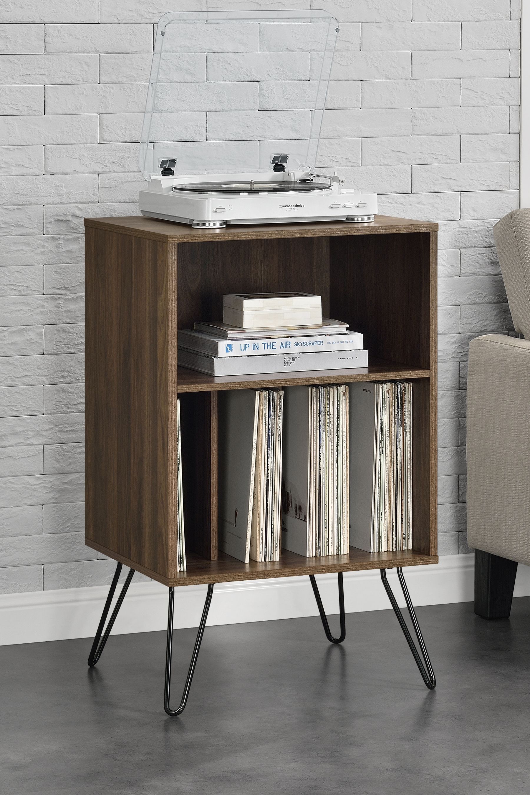 Buy Novogratz Brown Concord Turntable Stand from the Next UK online shop