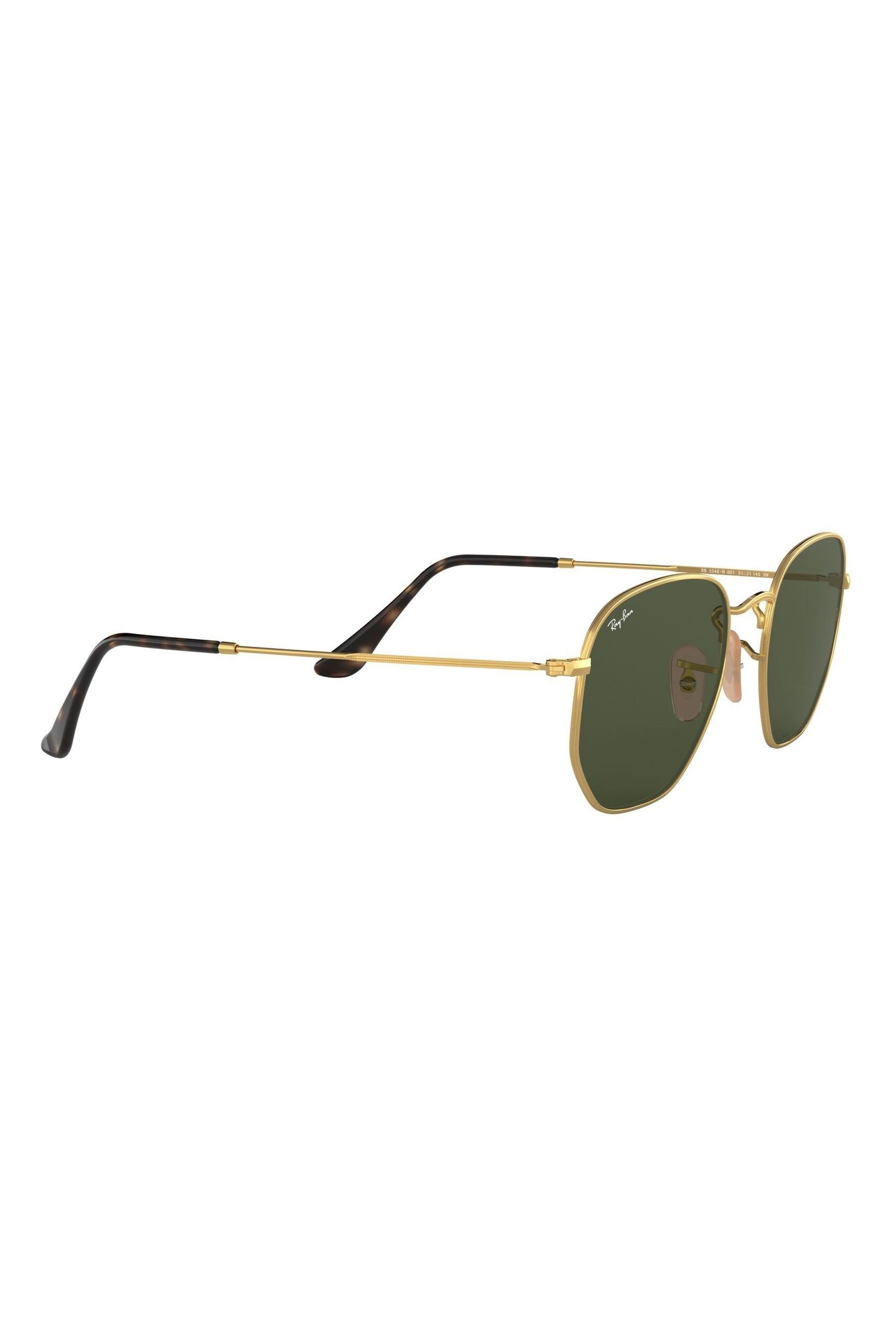 Buy Ray-Ban Medium Hexagonal Flat Lens Sunglasses from the Next UK ...
