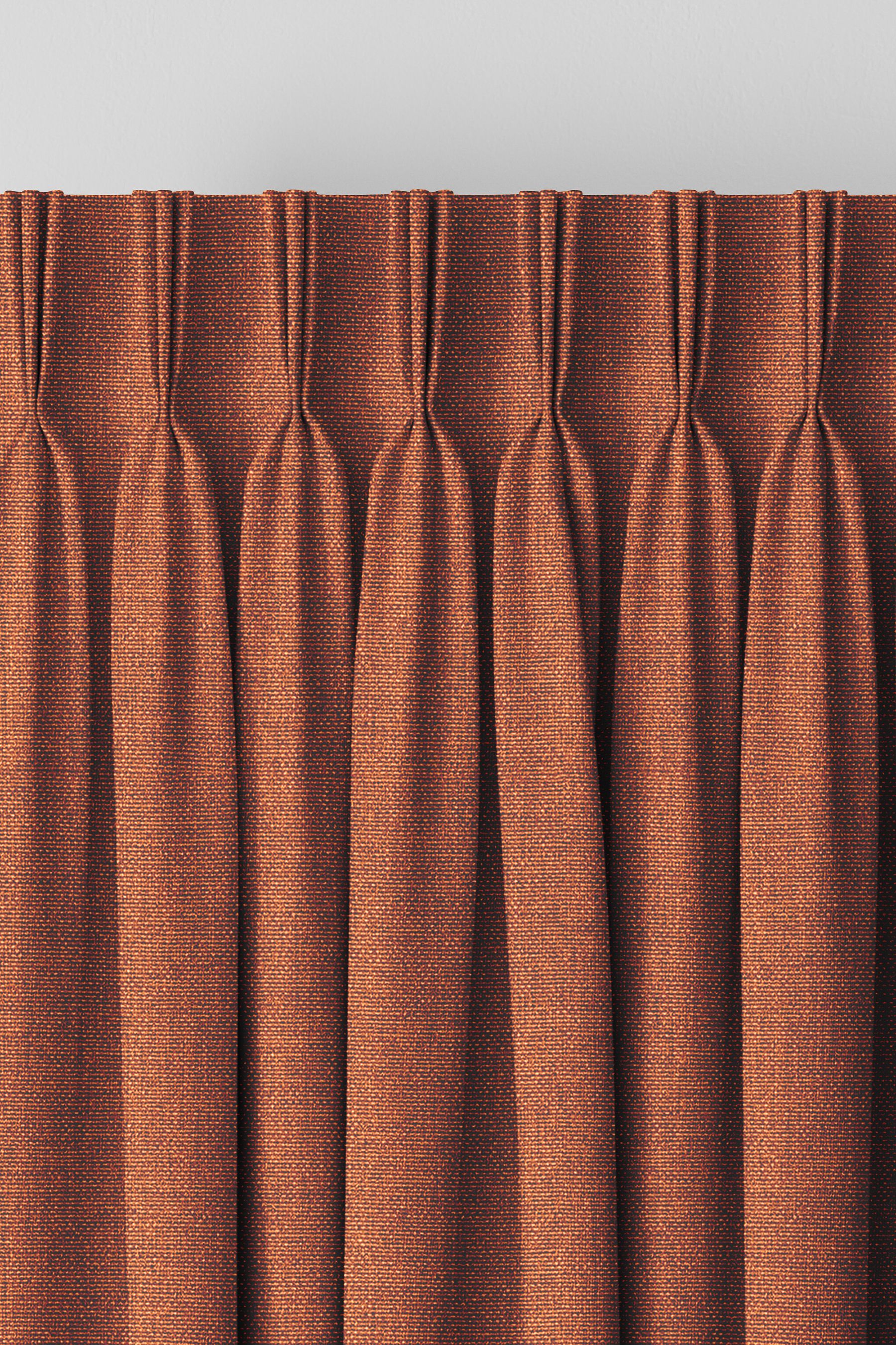 Buy Rust Orange Harvi Made To Measure Curtains from the Next UK online shop