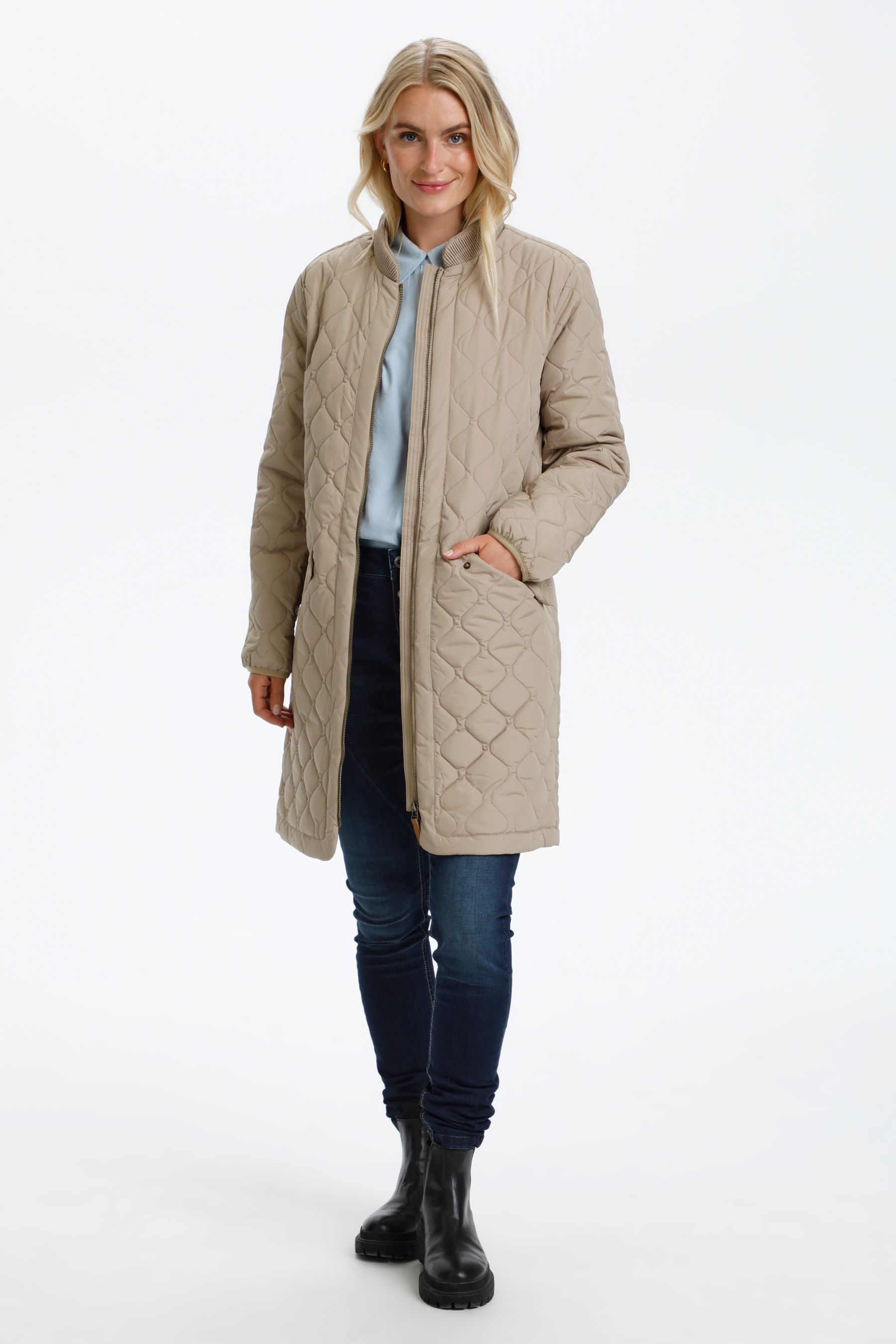 Buy Cream Arwen Quilted Jacket from the Next UK online shop