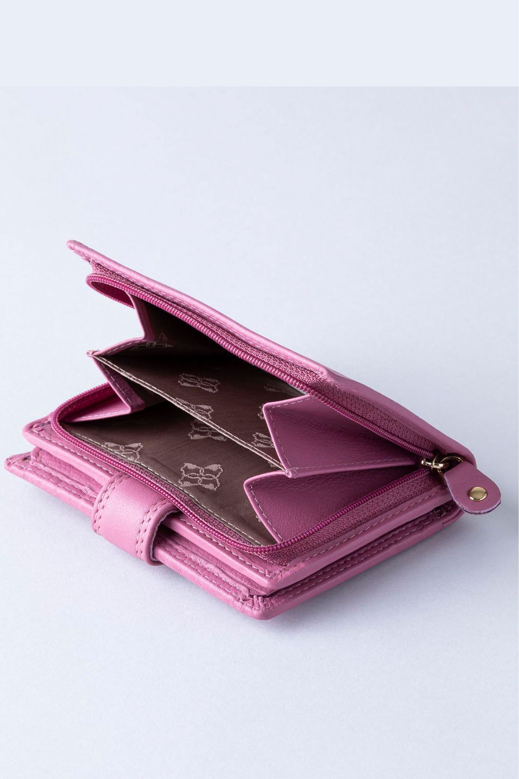 Buy Lakeland Leather GSmall Leather Tab Purse from Next Ireland