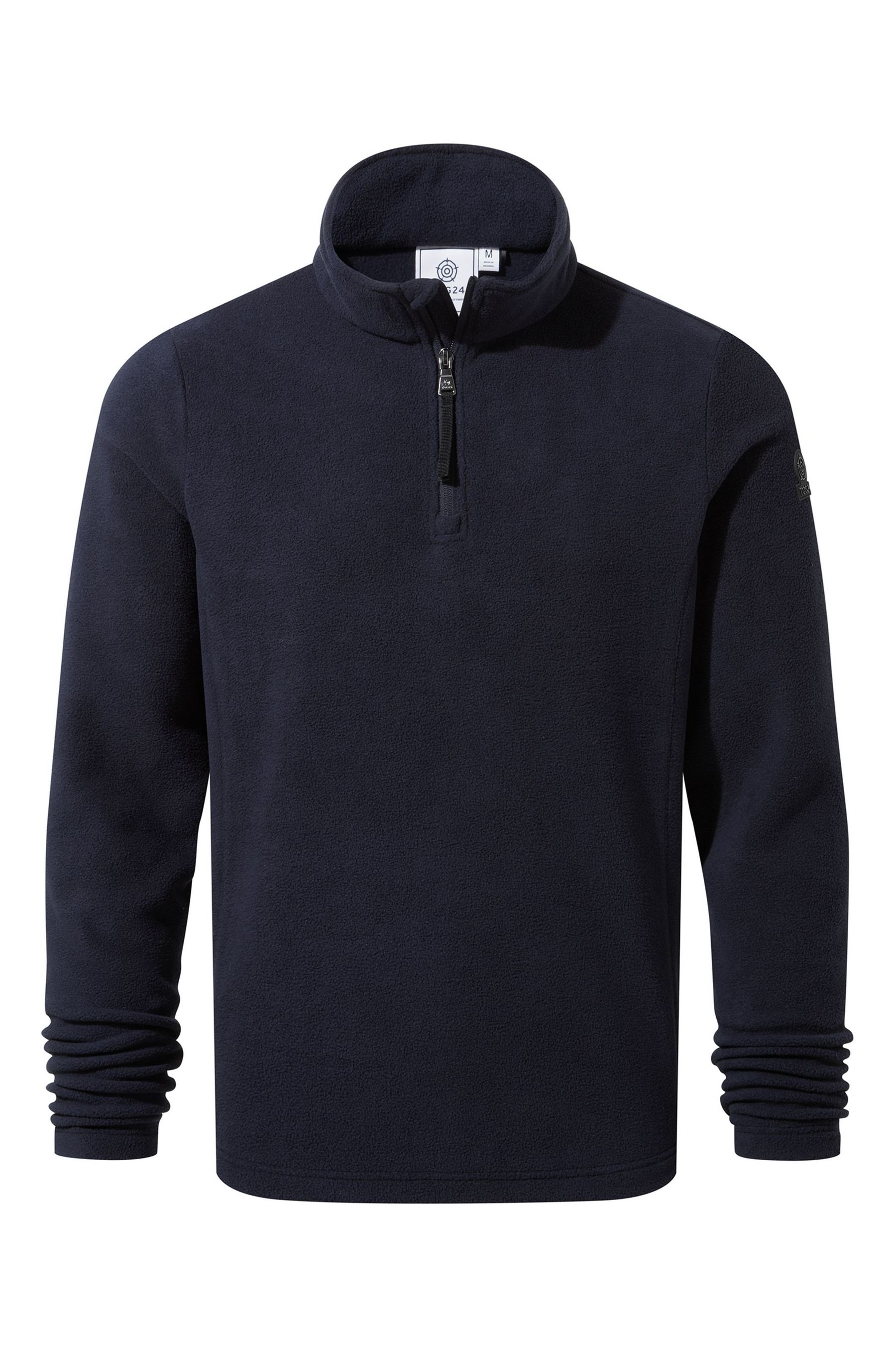 Buy Tog 24 Blue Revive Zip Neck Fleece from the Next UK online shop