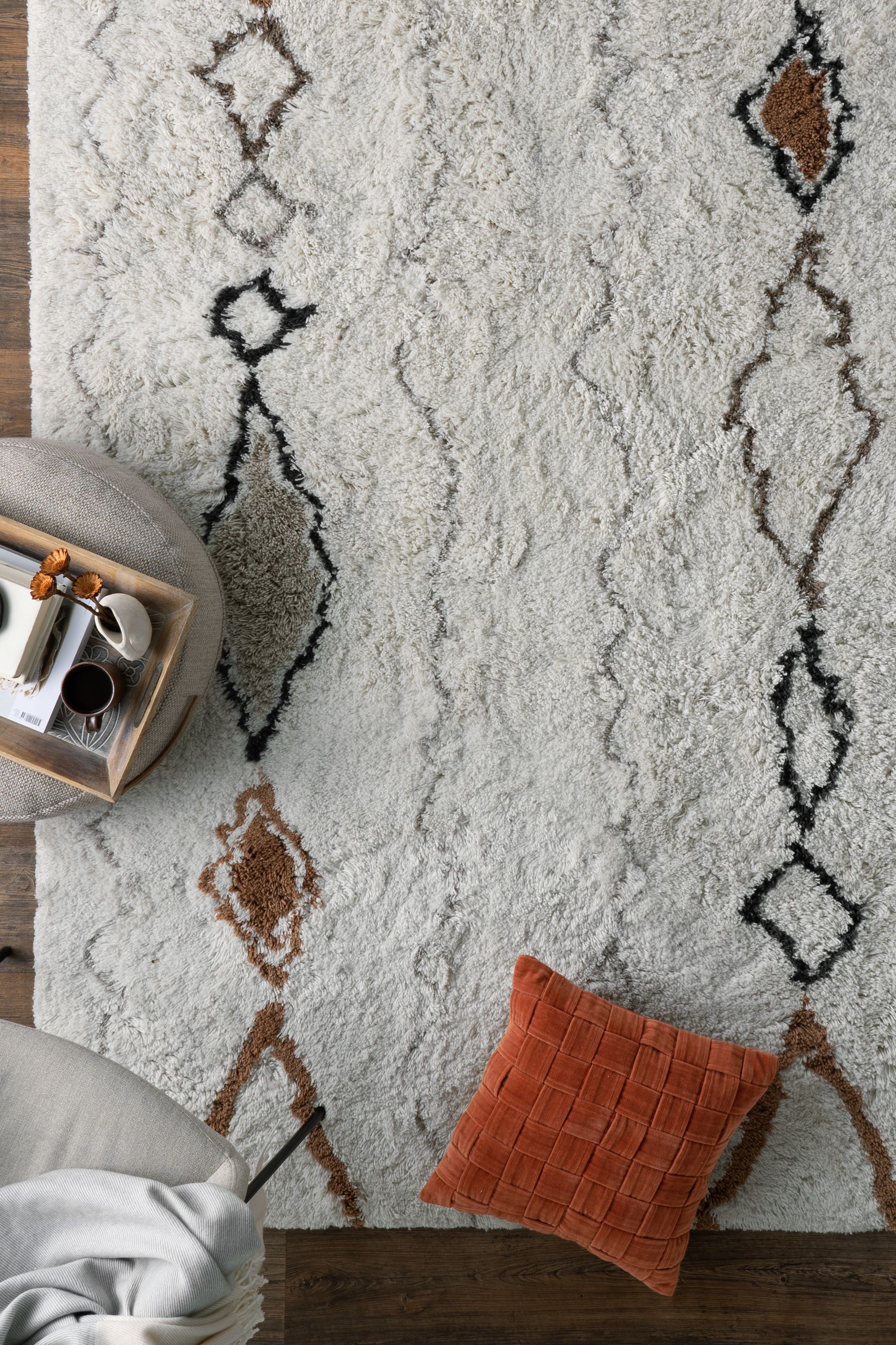 Buy Natural Morocco Berber Rug from the Next UK online shop