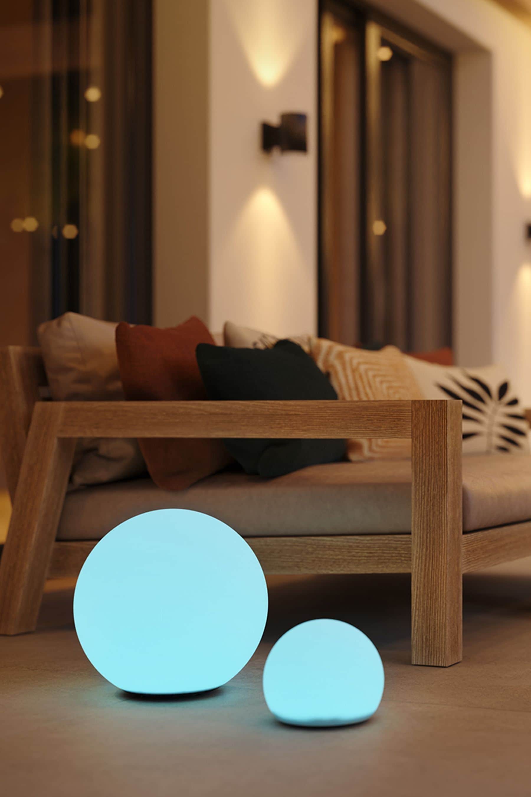 Buy SolarCentre White ShapeLights Mini Sphere Light from the Next UK ...