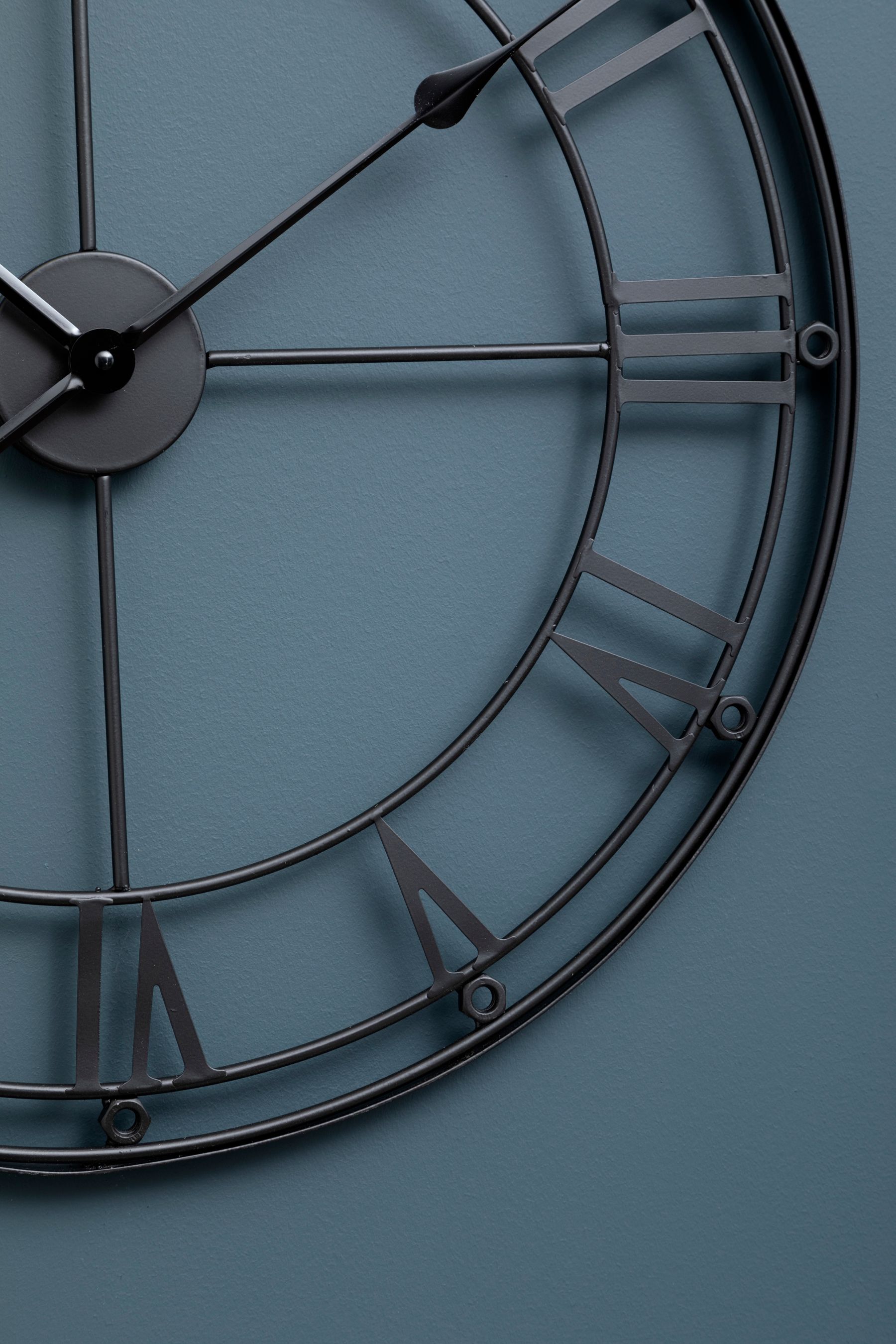 Buy Interiors by Premier Matt Black Wall Clock from the Next UK online shop