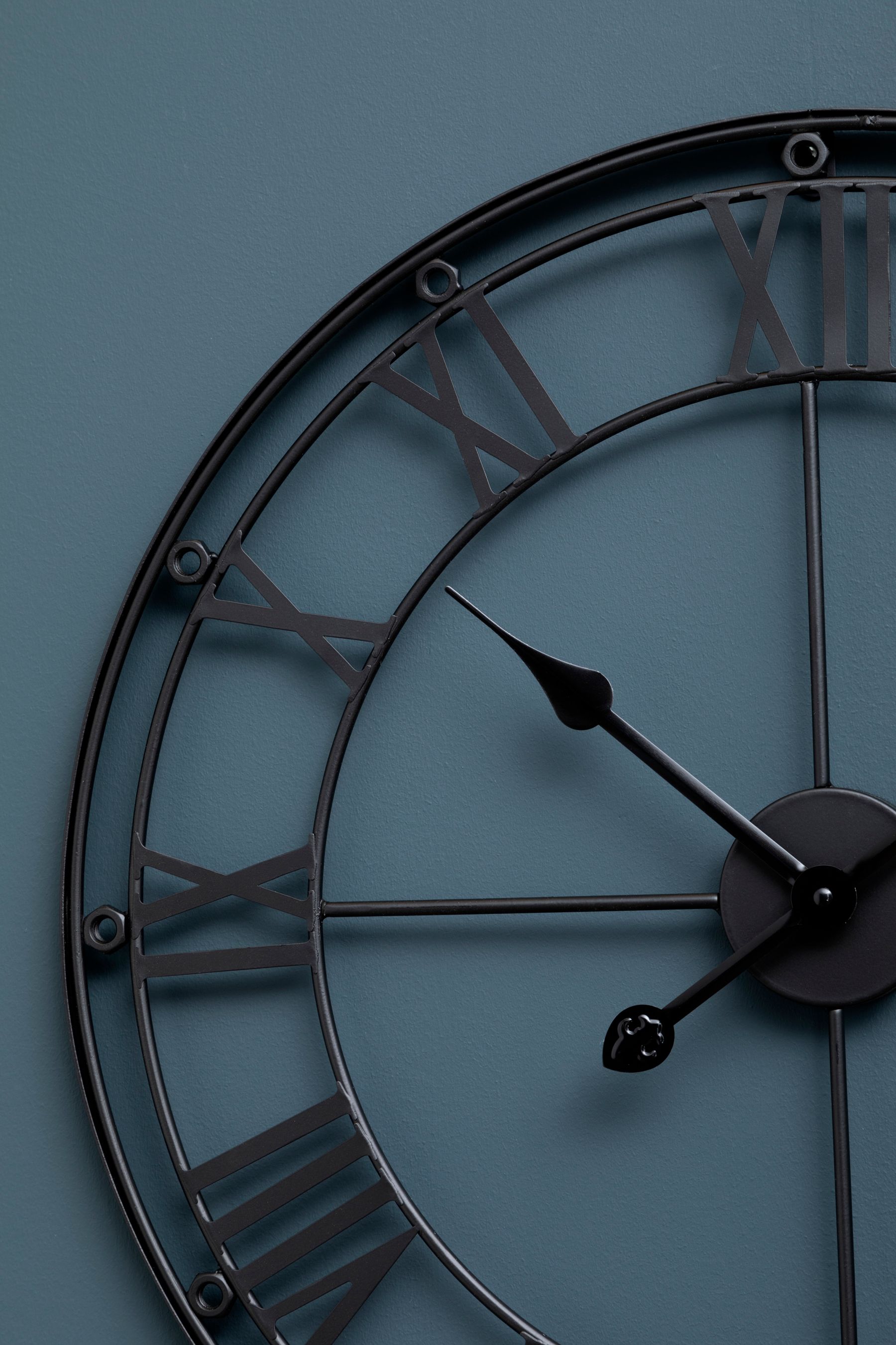 Buy Interiors by Premier Matt Black Wall Clock from the Next UK online shop