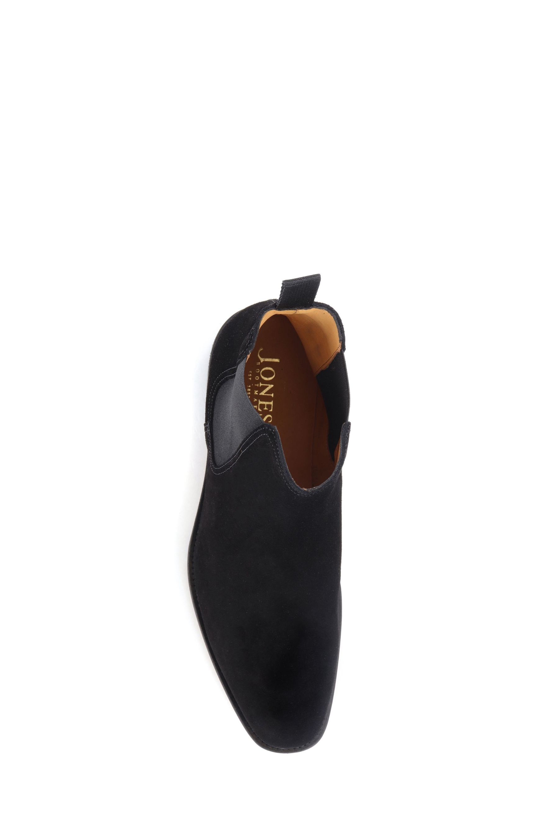 Buy Jones Bootmaker Cheltenham Handmade Chelsea Black Boots from the ...