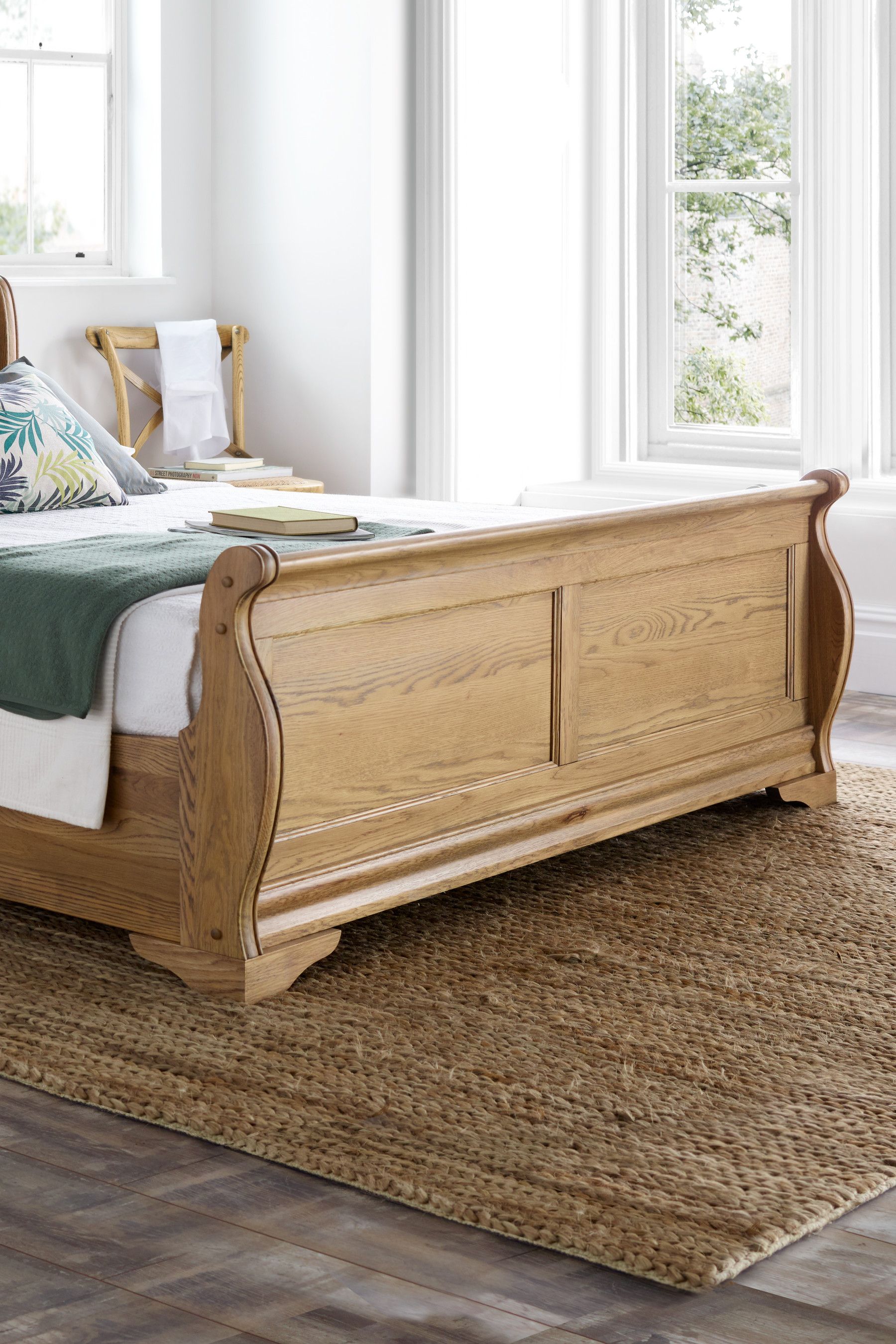 Buy time4sleep Bordeaux Sleigh Bed Frame from the Next UK online shop