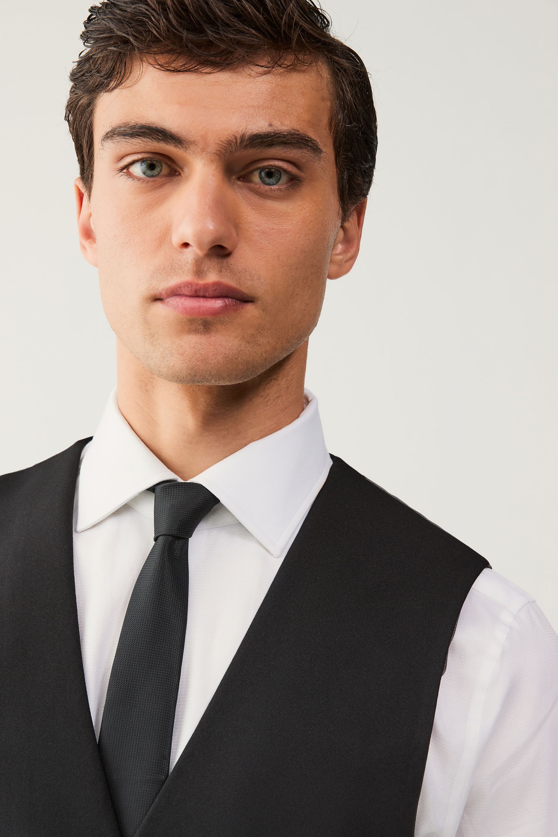 Buy Black Essential Suit Waistcoat from the Next UK online shop