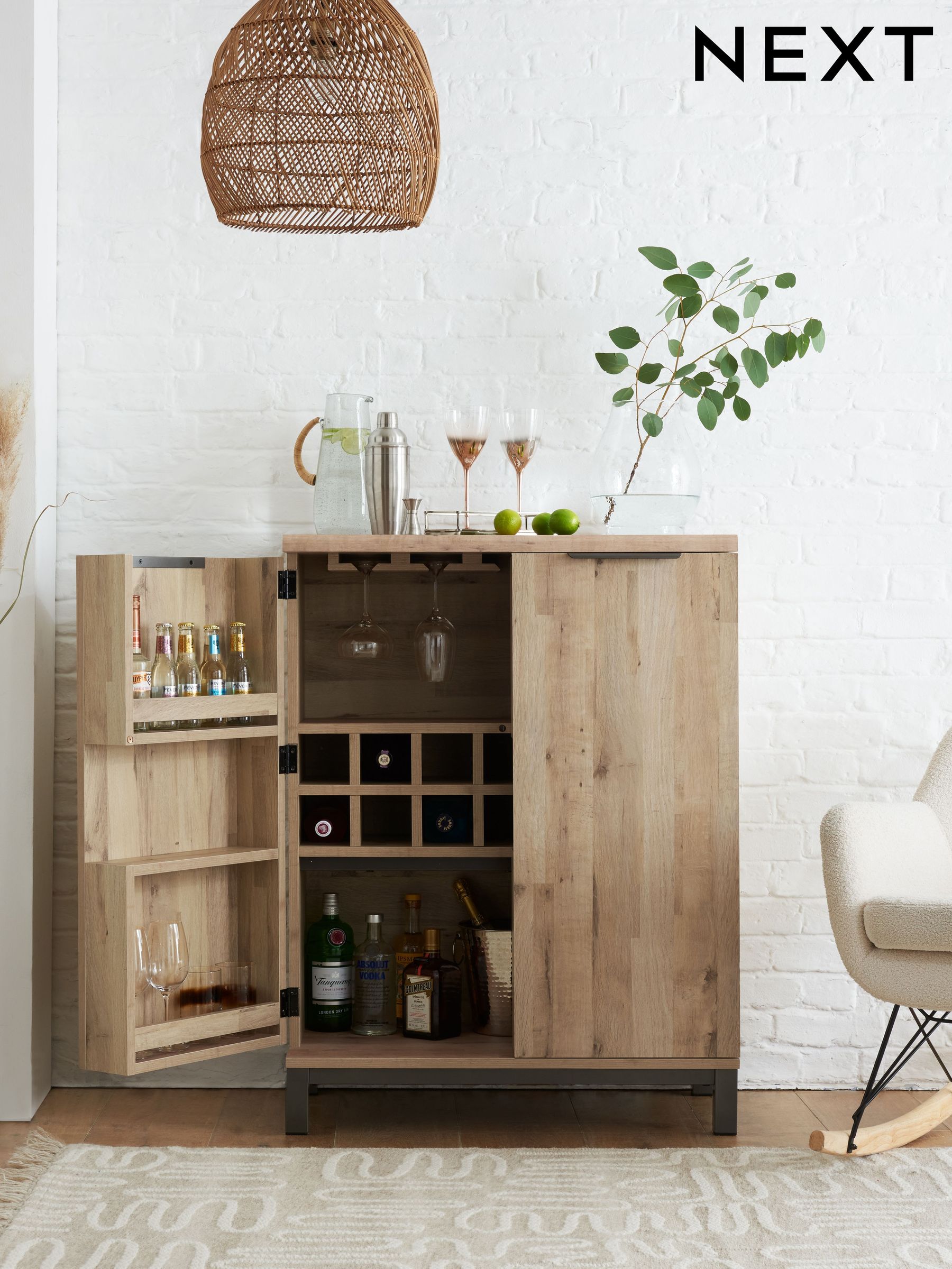 Drinks Cabinets Trolleys Next UK