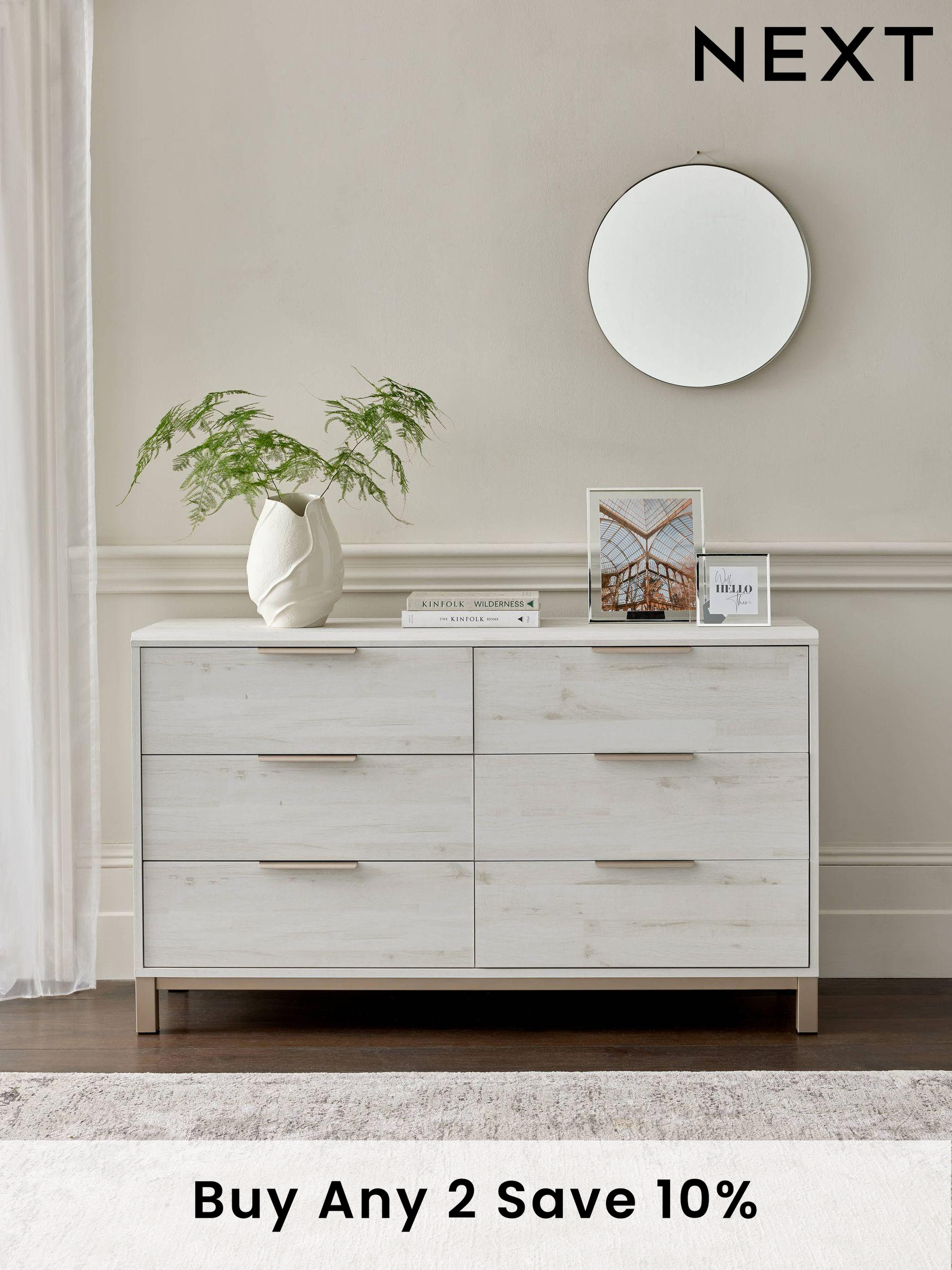 White Chest of Drawers White Gloss Drawers Next UK