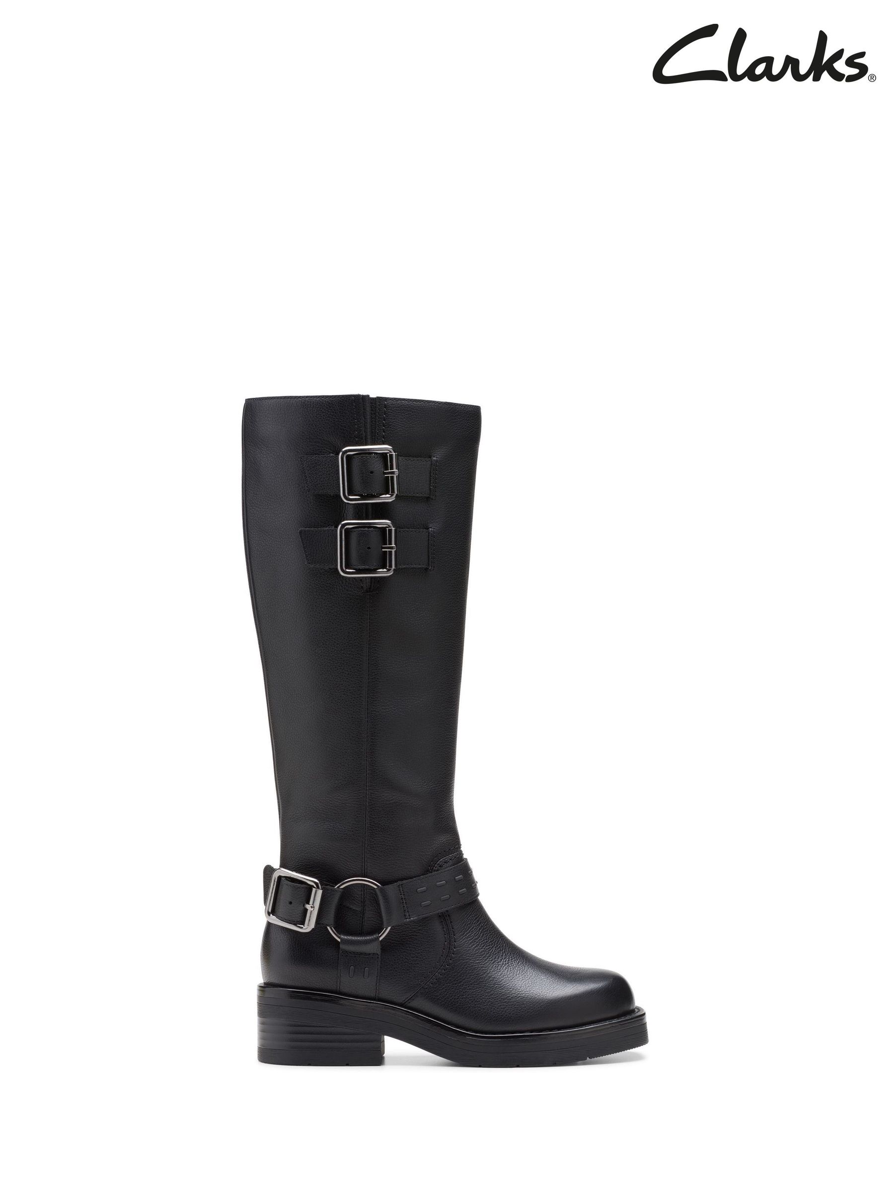Buy Women s Boots Clarks Knee High Footwear Online Next UK