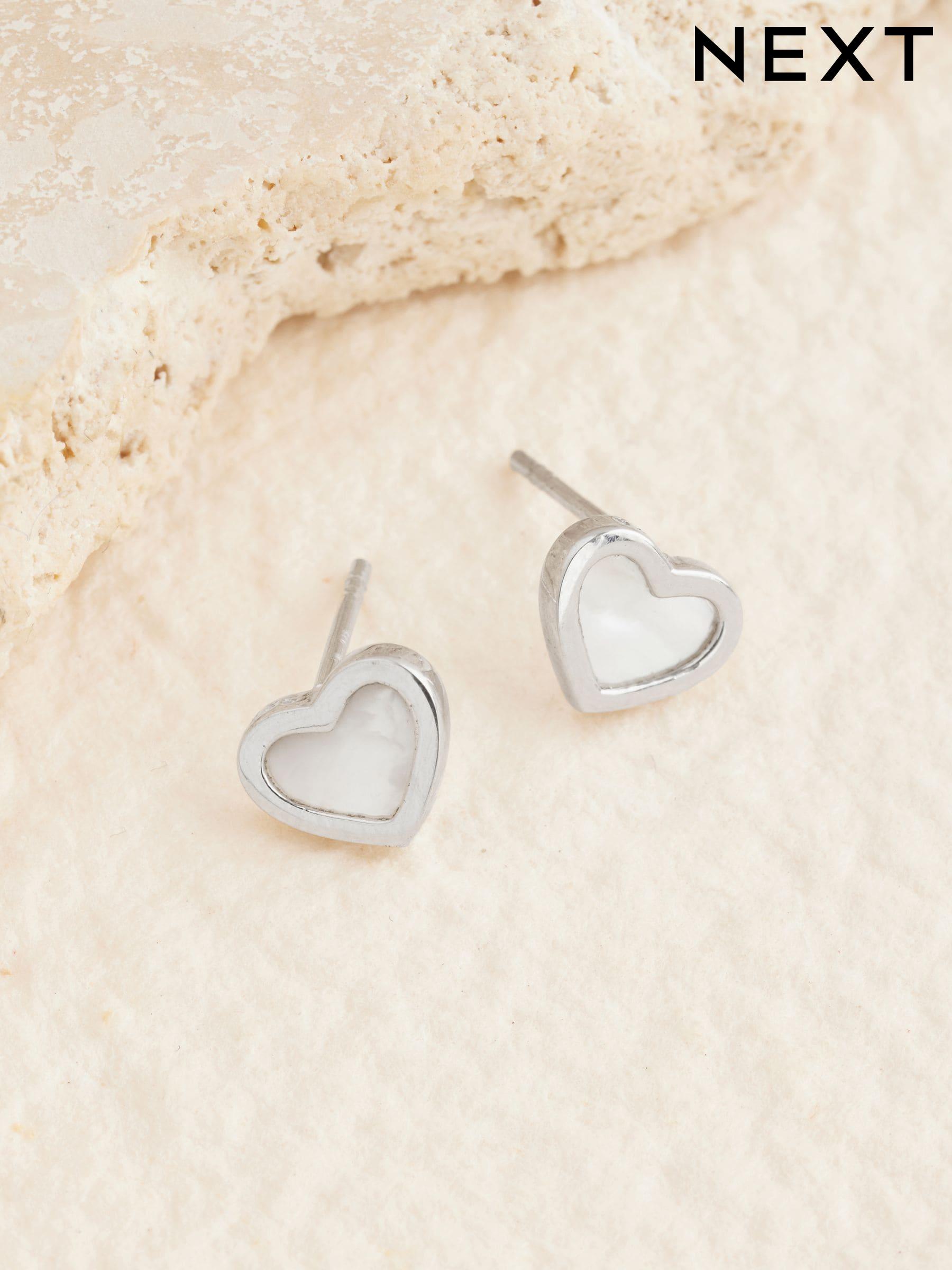 Womens Silver Stud Women s Earrings Next Official Site