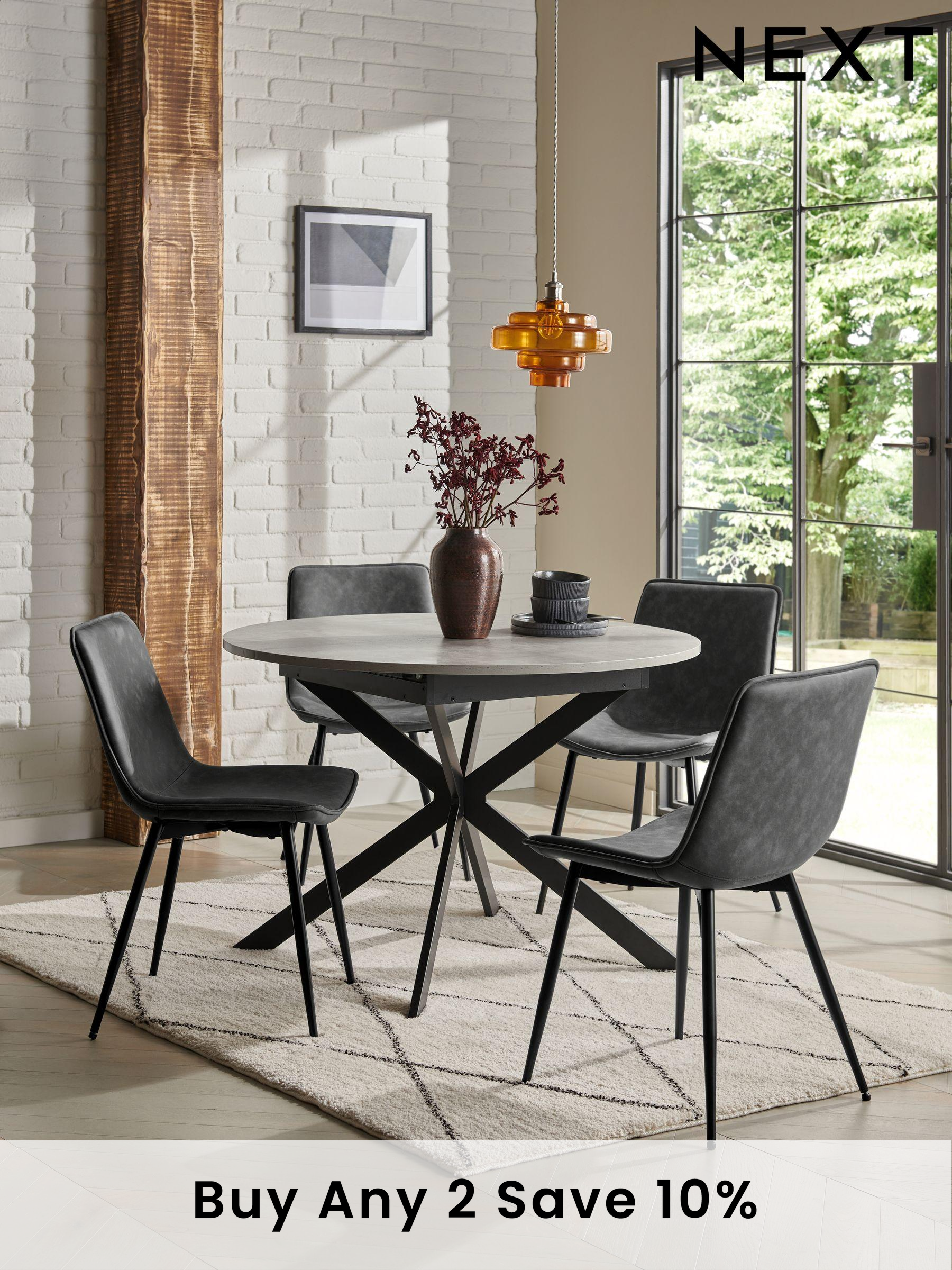 Dining table and 6 chairs next store