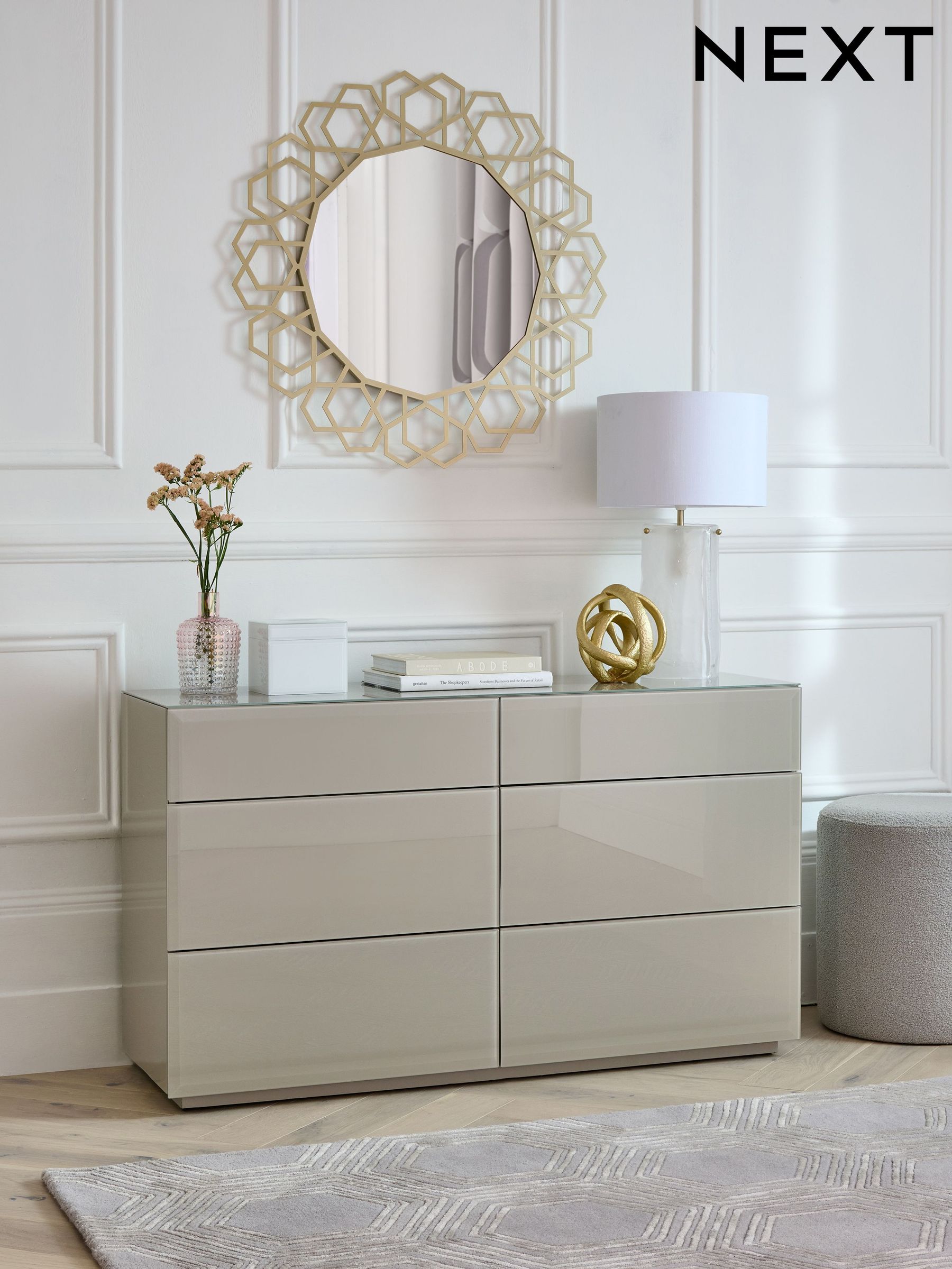 White Chest of Drawers White Gloss Drawers Next UK