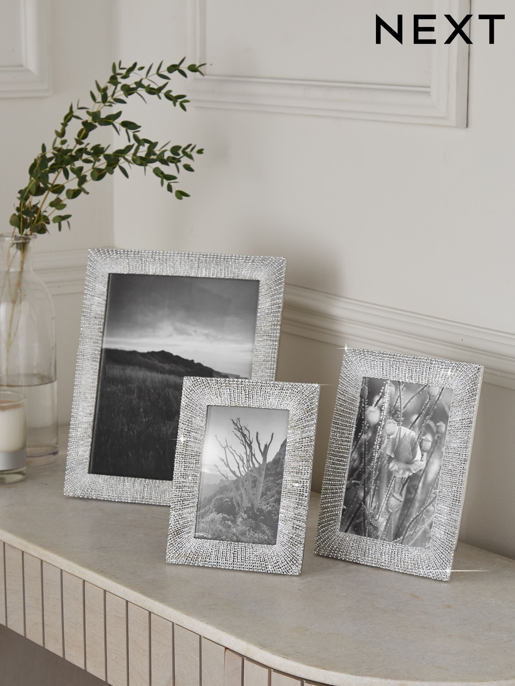 Photo Frames Silver Multi Aperture Homeware Decorativeaccessories Next Luxembourg