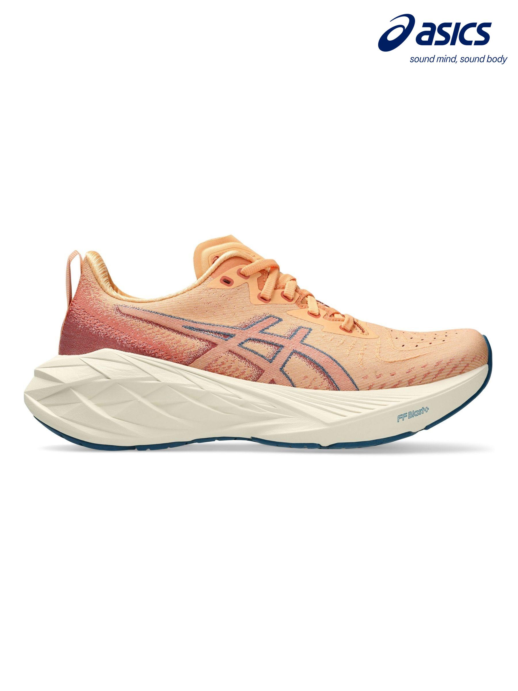 Asics Orange Colour Block Trainers Next Luxembourg