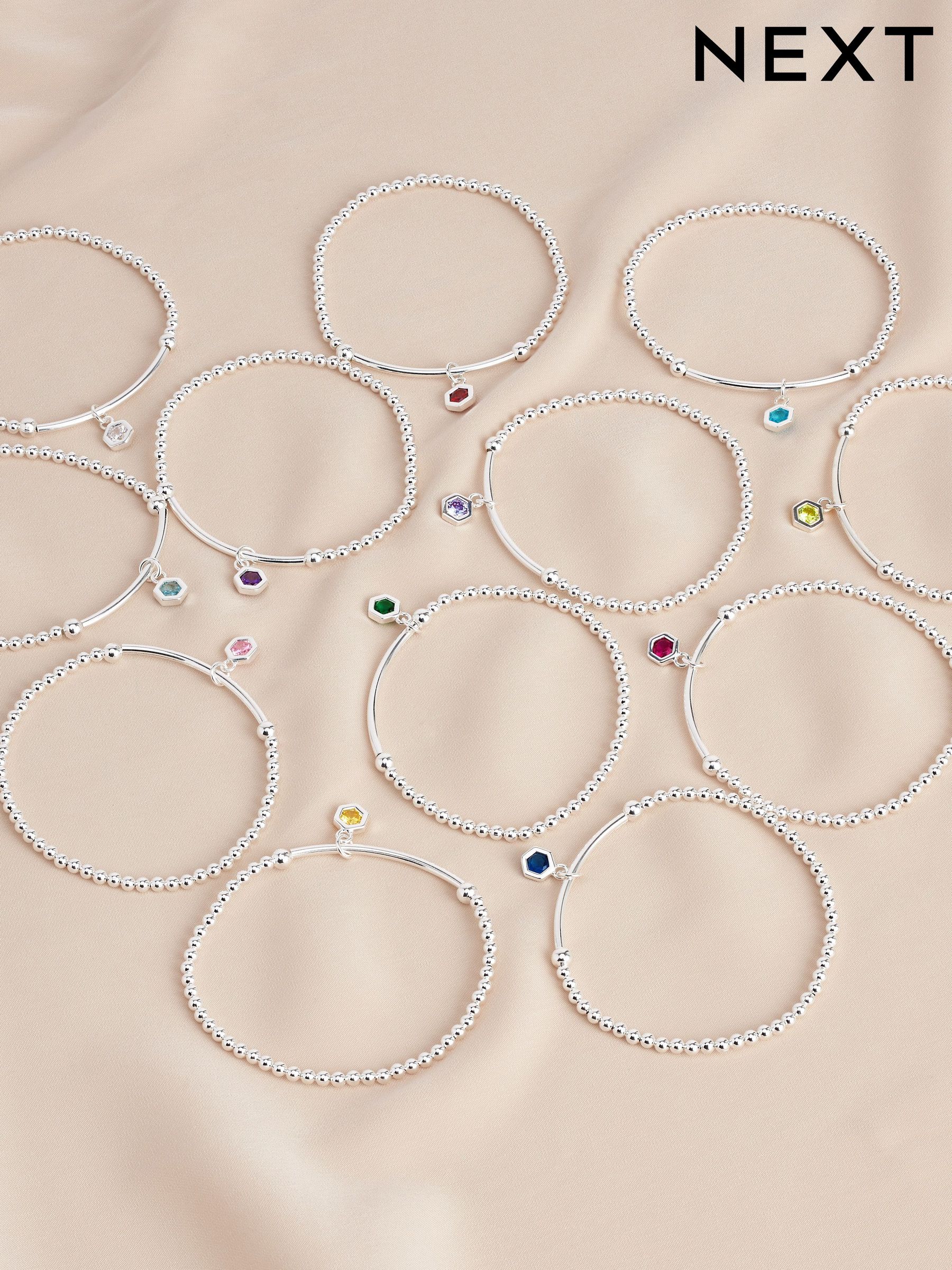 Bracelets Silver Accessories Next Luxembourg