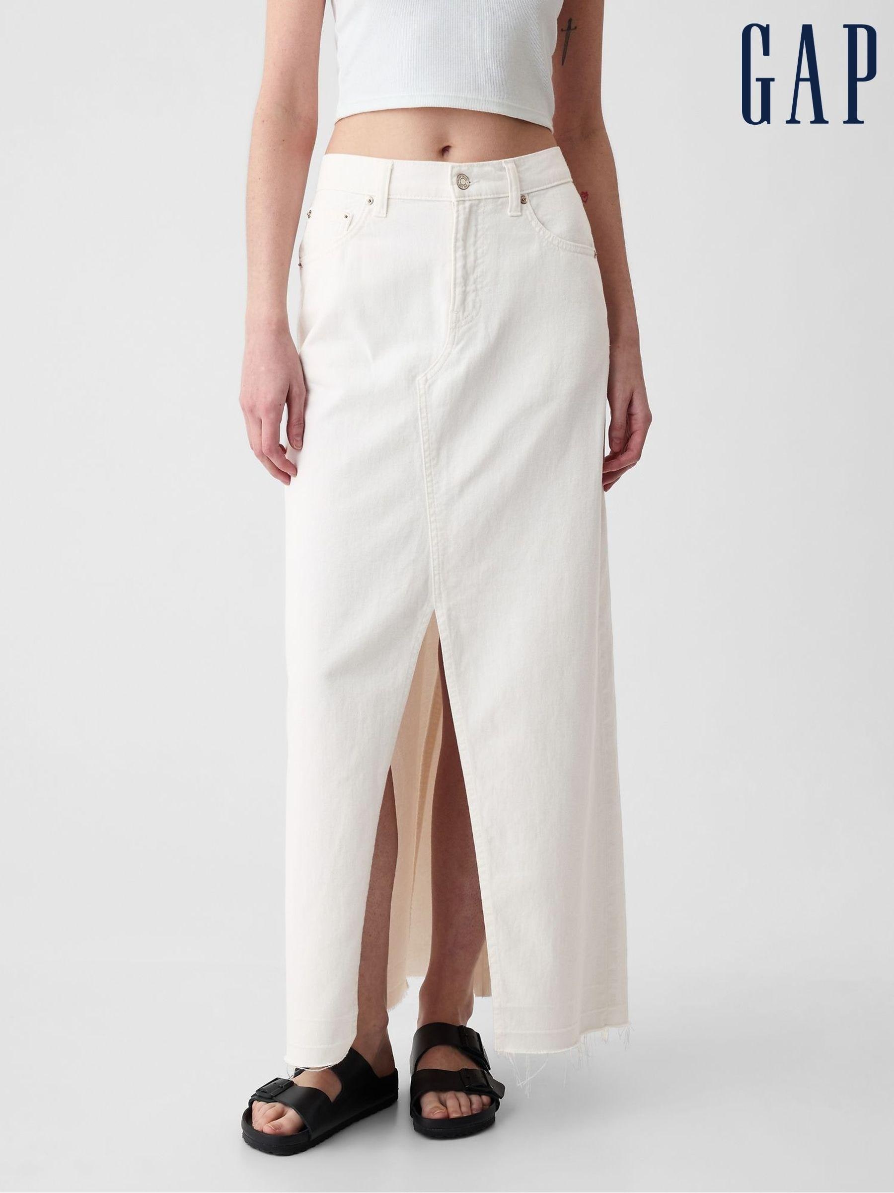 Gap white denim store