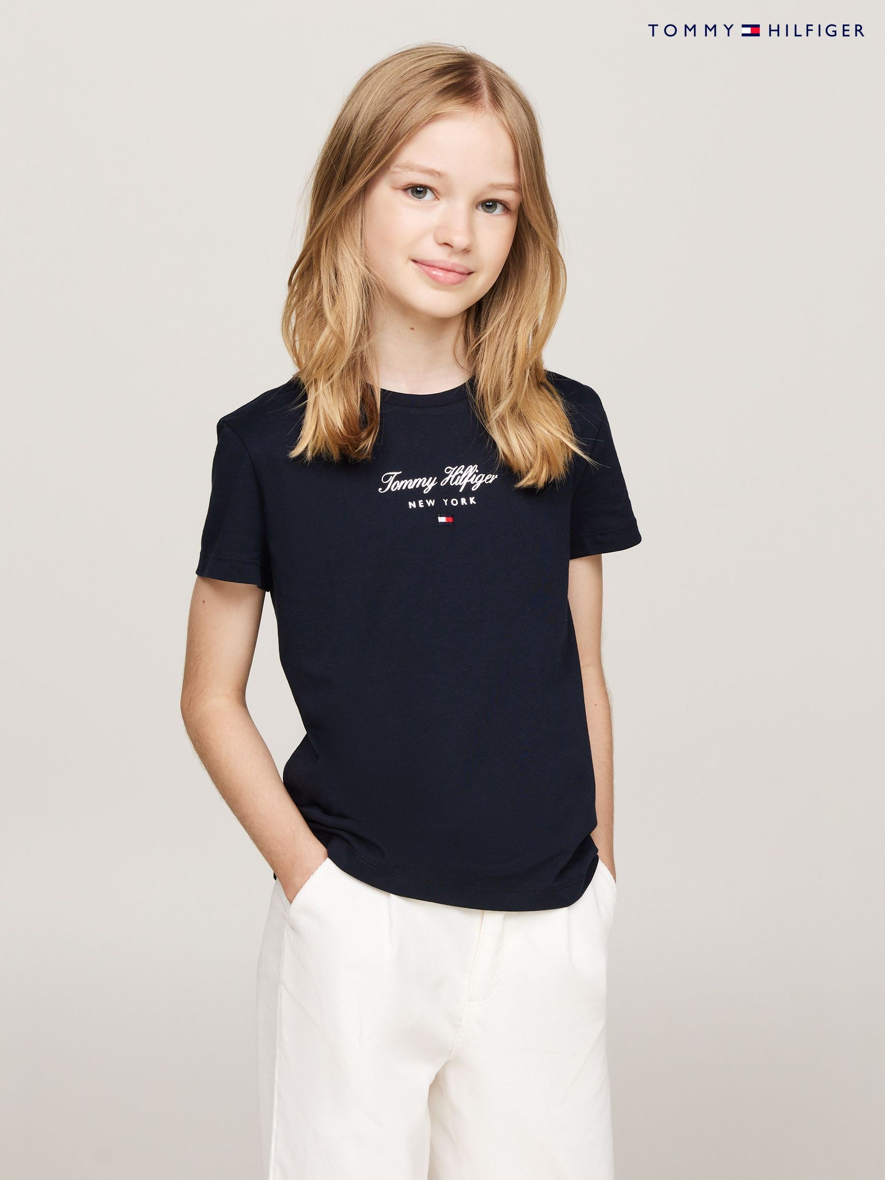 Girls Tommy Hilfiger Blue Print Tops Next Germany