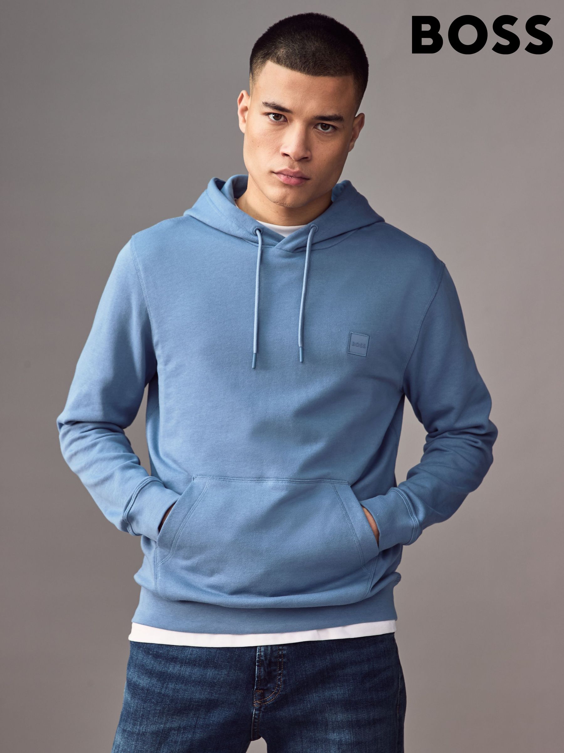 Boss Plain Bettercotton Casual Hoodies Next Luxembourg