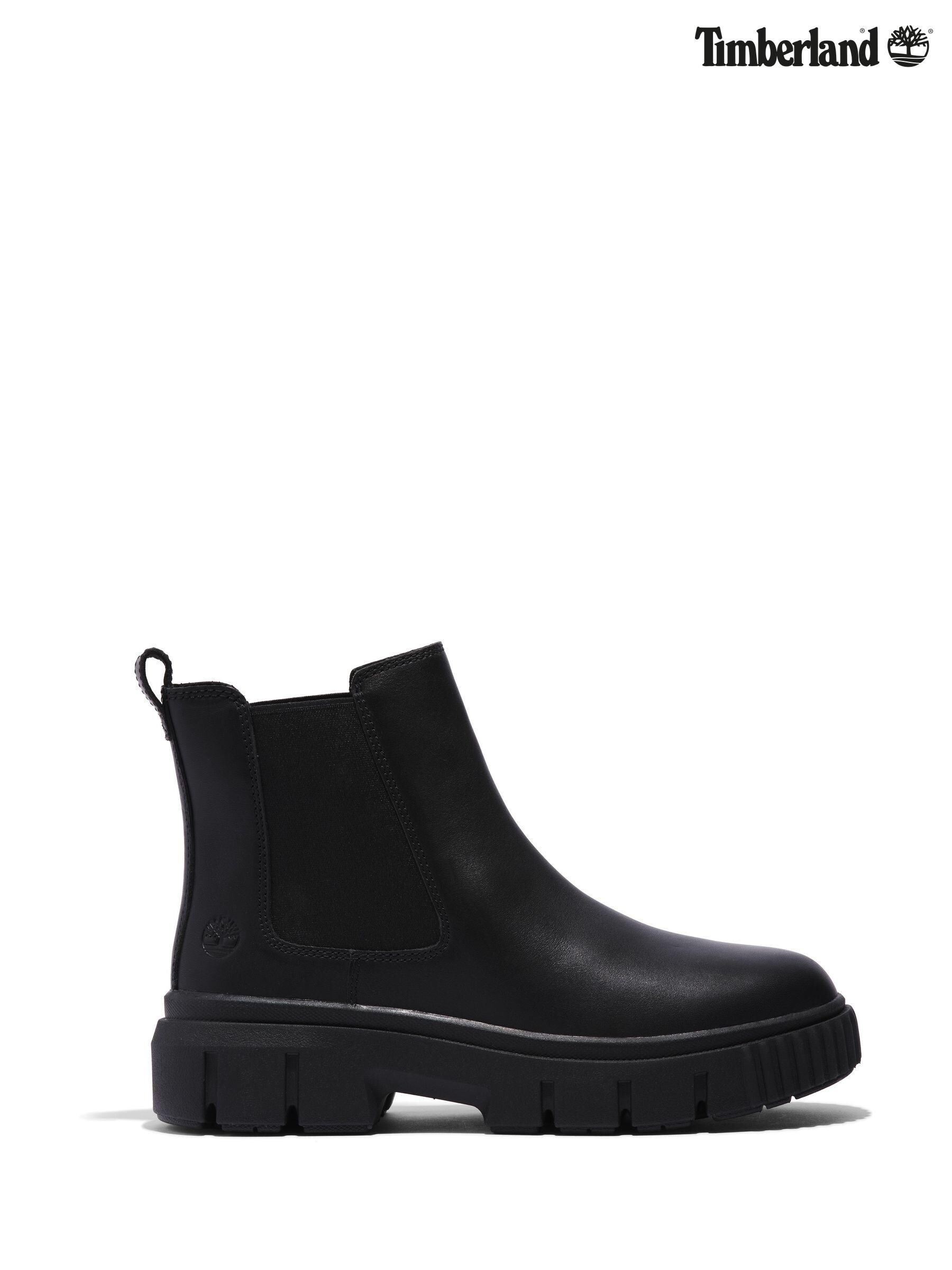 Timberland black low boots store
