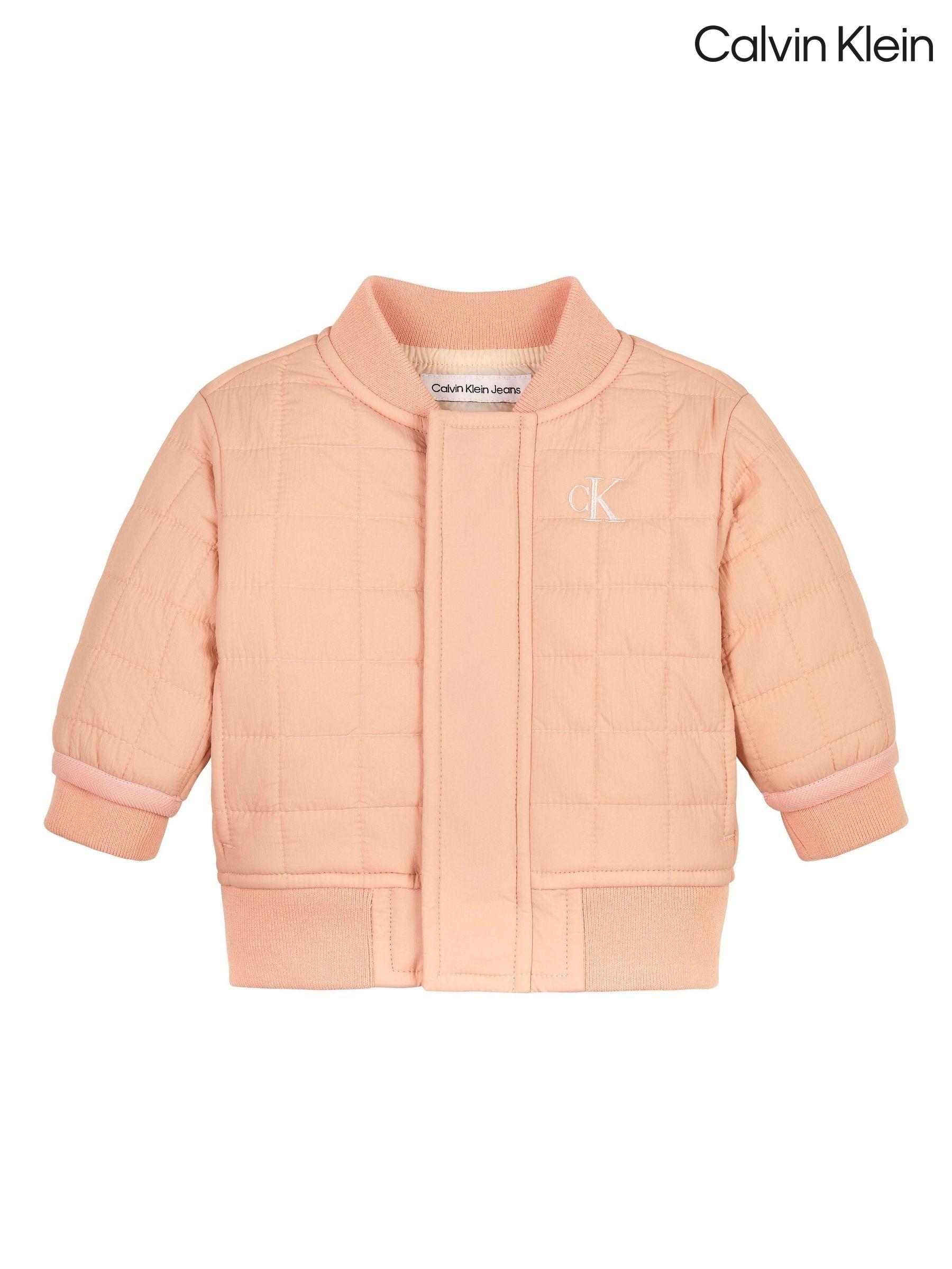 Calvin klein pink bomber jacket store