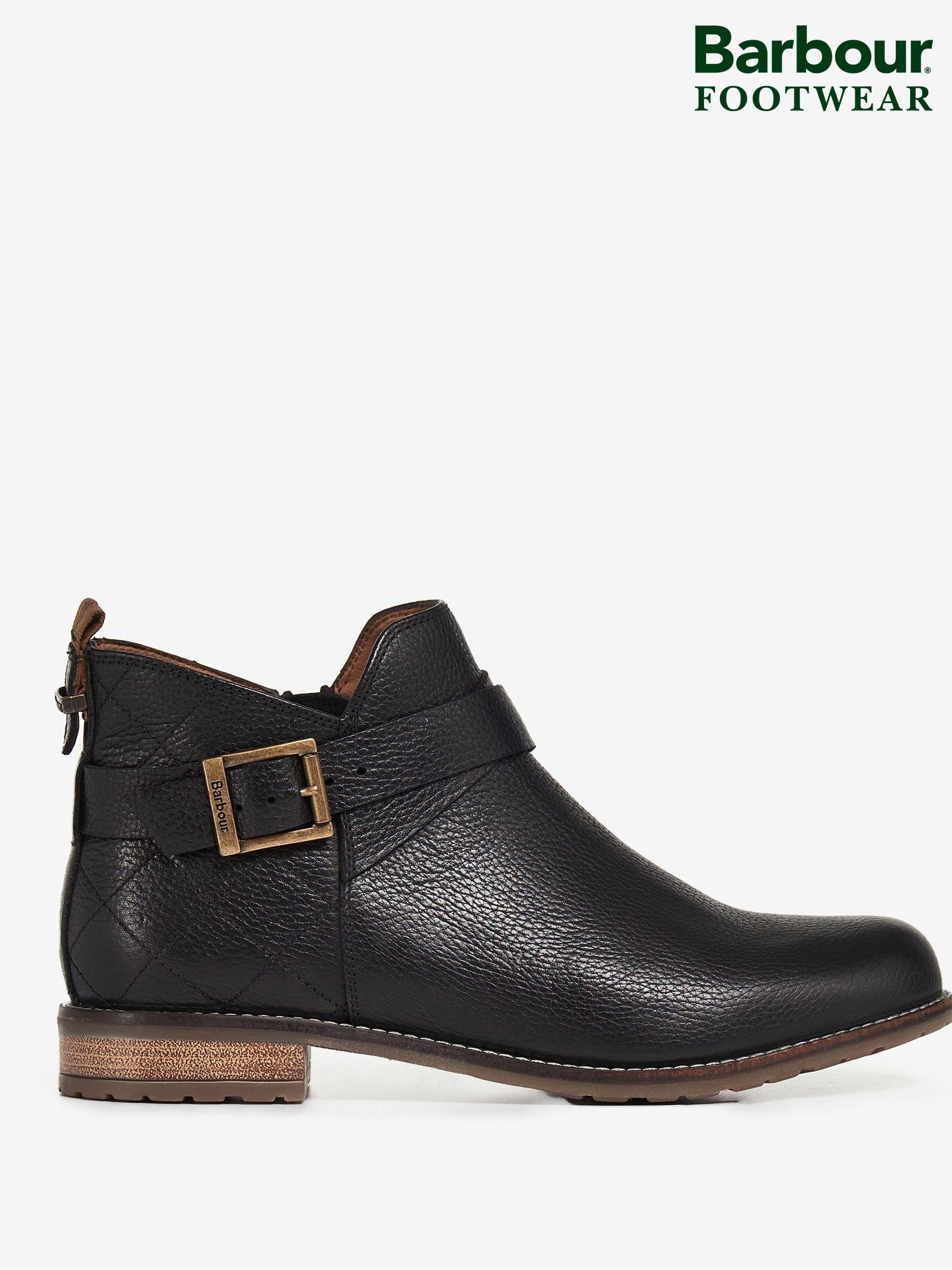 Womens black barbour boots store