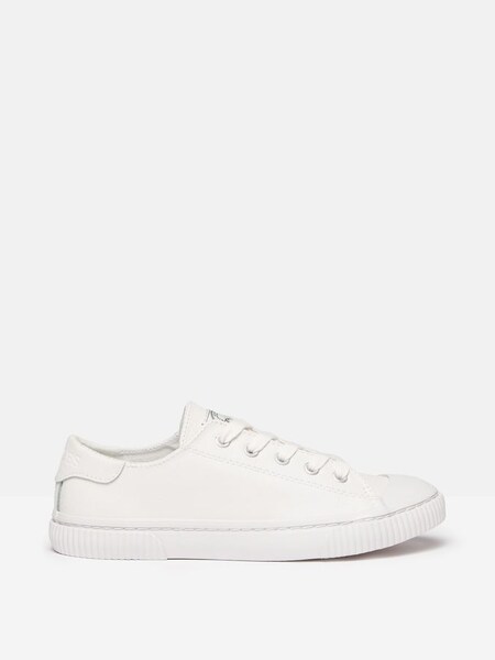 Coast Pump White Leather Trainers (620253) | £46.95
