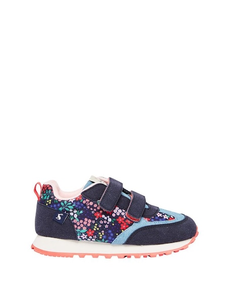 Jnr Remini Blue Touch And Close Trainers With Eva Sole (803209) | £13