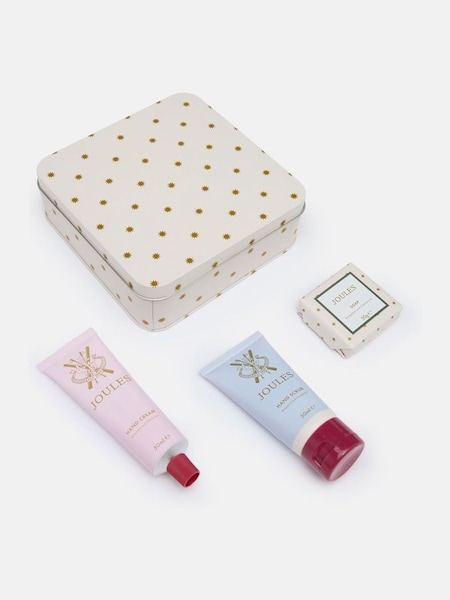 Cream/Gold Mini Hand Care Tin Gift Set (AB2596) | £10
