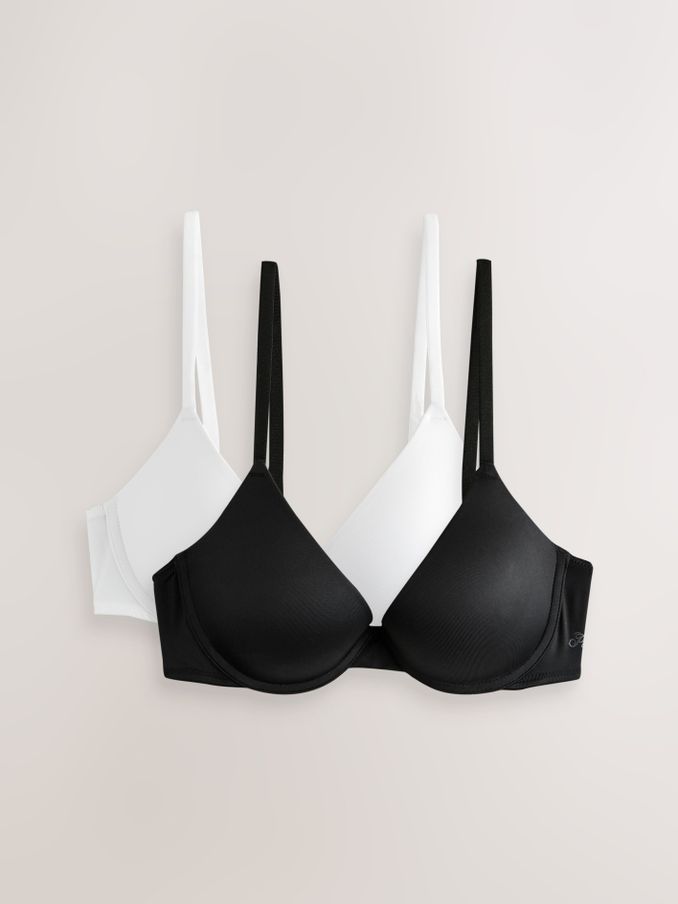 Buy Padded Plain Multipack Bras Victoriassecretpink Online Victoria s Secret UK