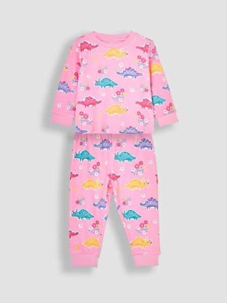 Pink Glow In The Dark Jersey Pyjamas (B21901) | £21