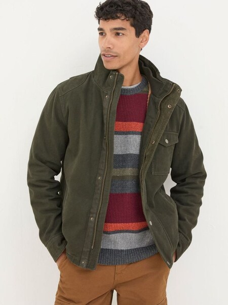 Wardley Green Canvas Jacket (E50513) | £52