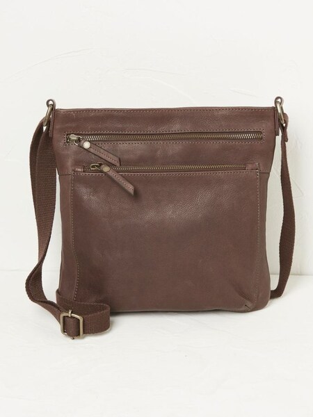 Allie Brown Crossbody Bag (E70526) | £59