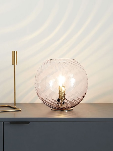 Ilaria Table Lamp in Pink (N55359) | £79