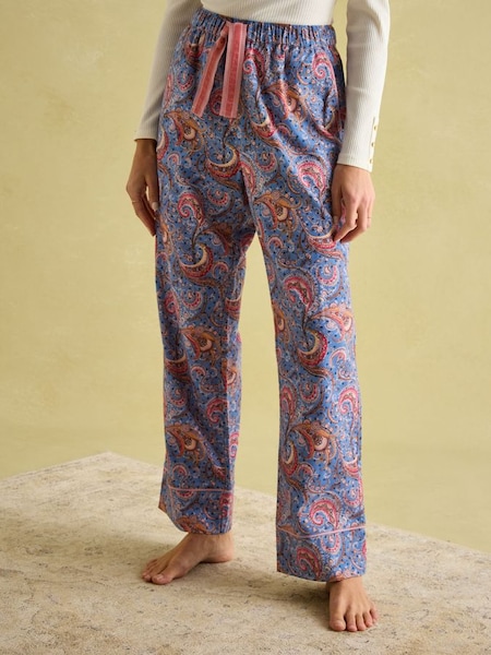 Stella Blue Cotton Pyjama Bottoms (Q79171) | £20