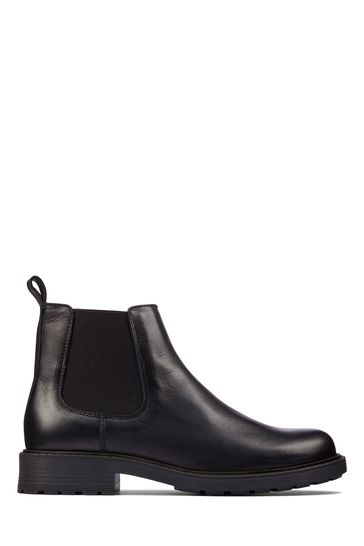 Buy Clarks Black Leather Orinoco 2 Lane Boots from Next Ireland