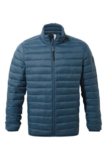 Buy Tog 24 Gibson Mens Insulated Blue Jacket from Next Ireland