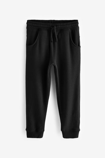Buy Black Fleece Lined Joggers 3 16yrs from the Next UK online shop