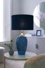 Blue Hampton Table Lamp