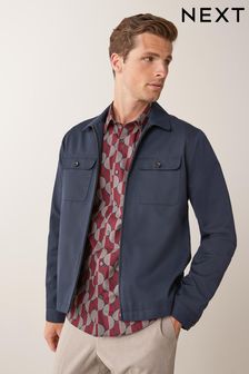 Mens Shacket Jackets | Cotton Mix Shacket Jackets | Next